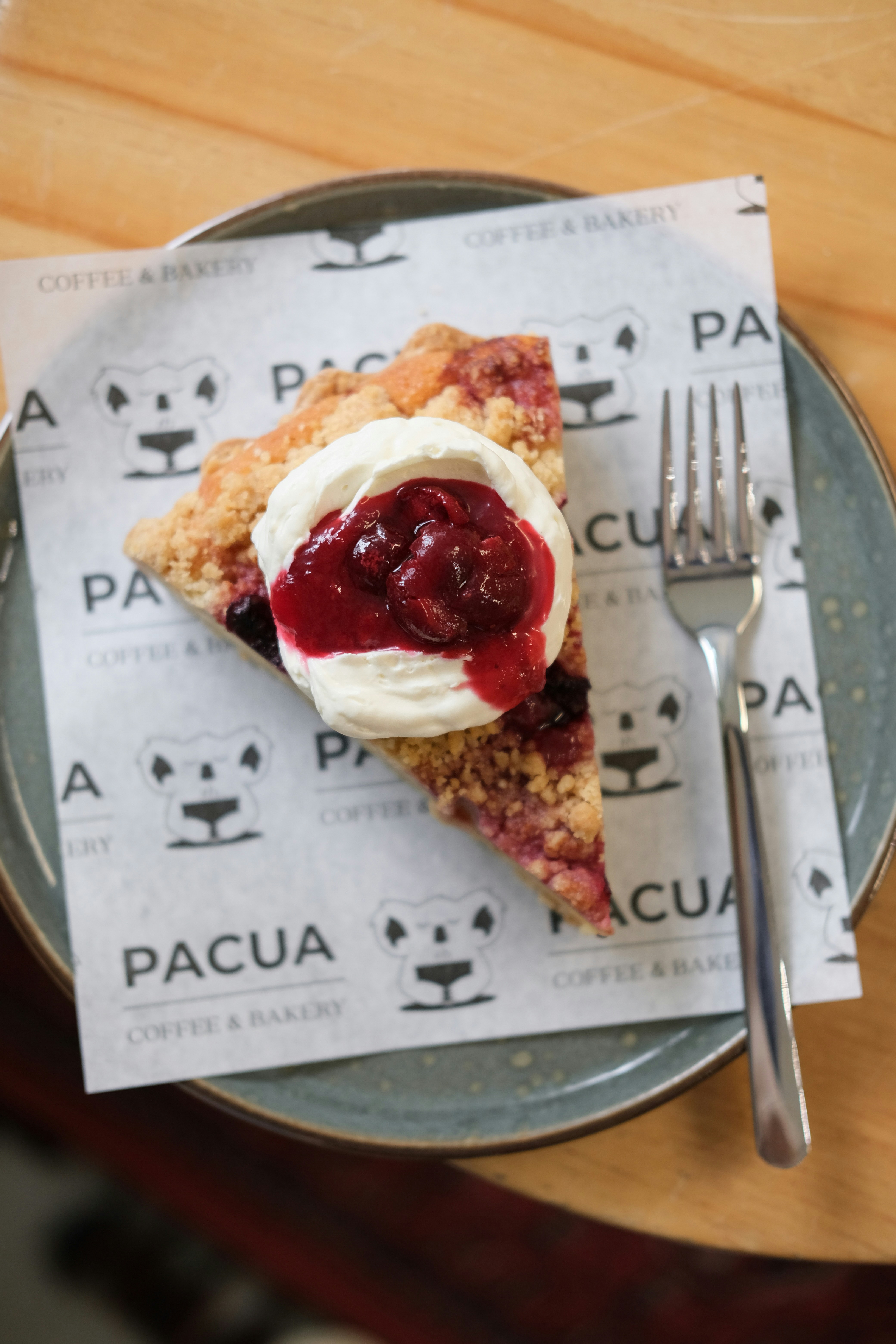 A Slice of Bliss: Berry Delight on a Plate