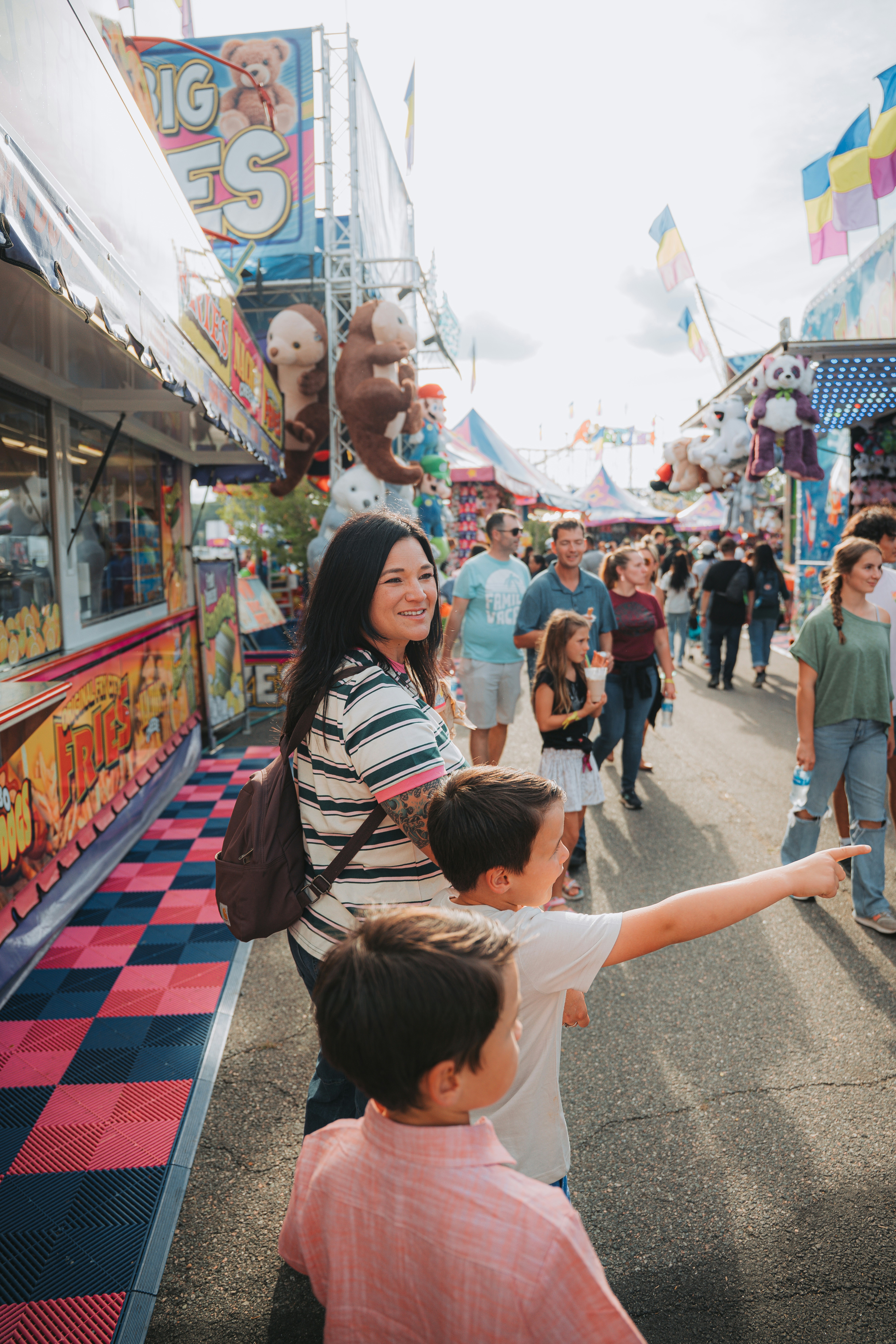Joyful Moments at the Fairground