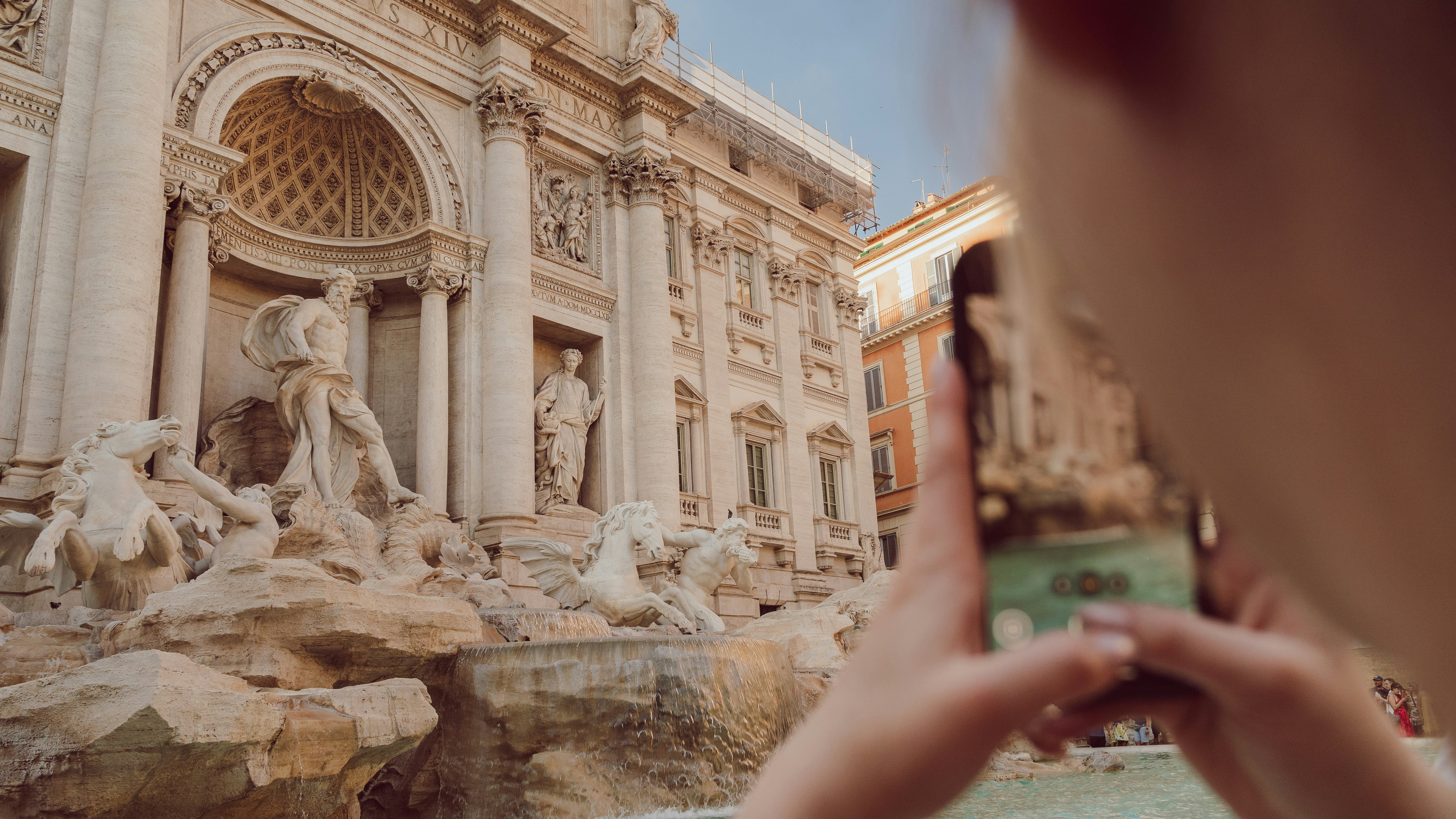 Whispers of History at the Trevi Fountain
