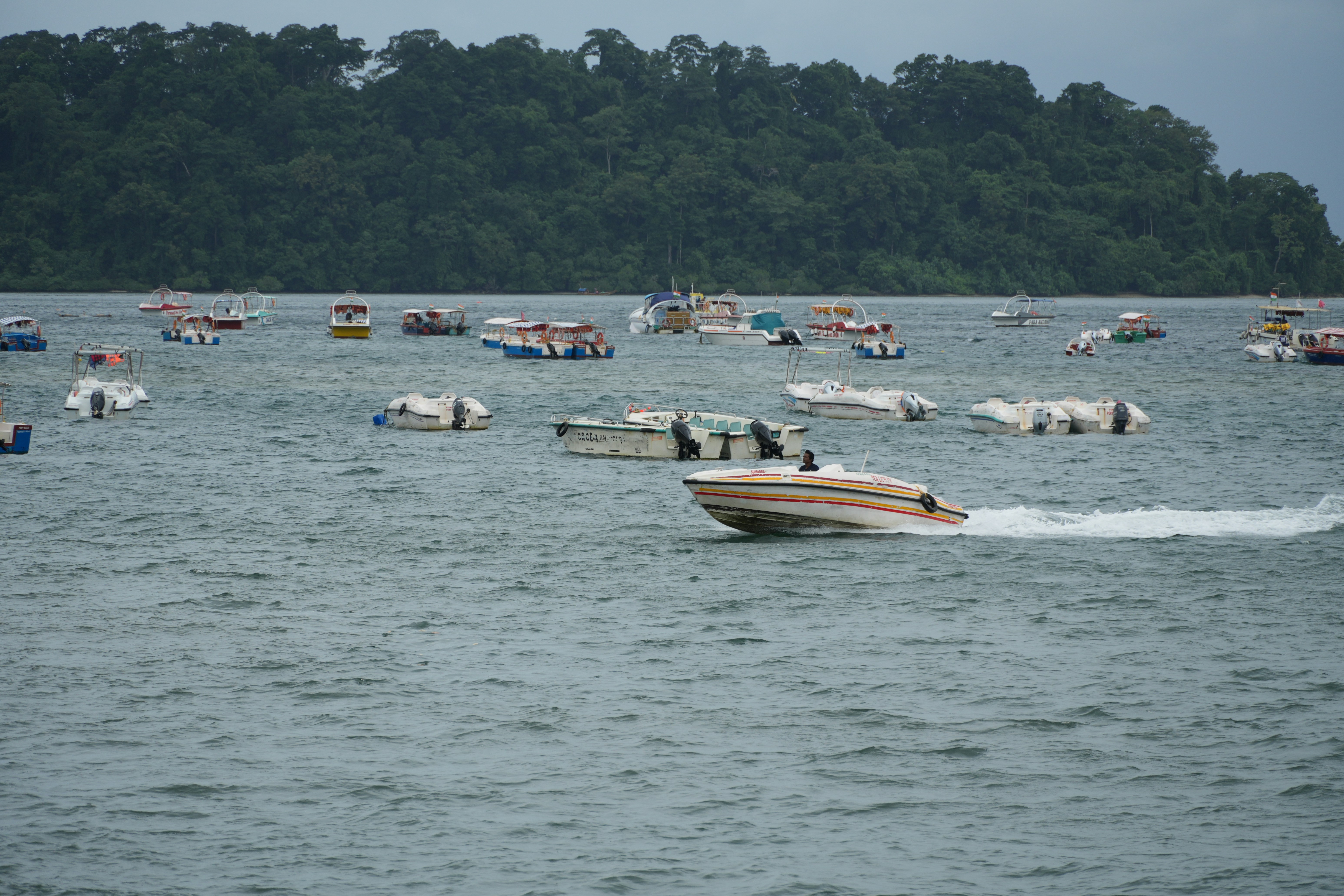 Towline of Boats: A Quiet Sea Hustle