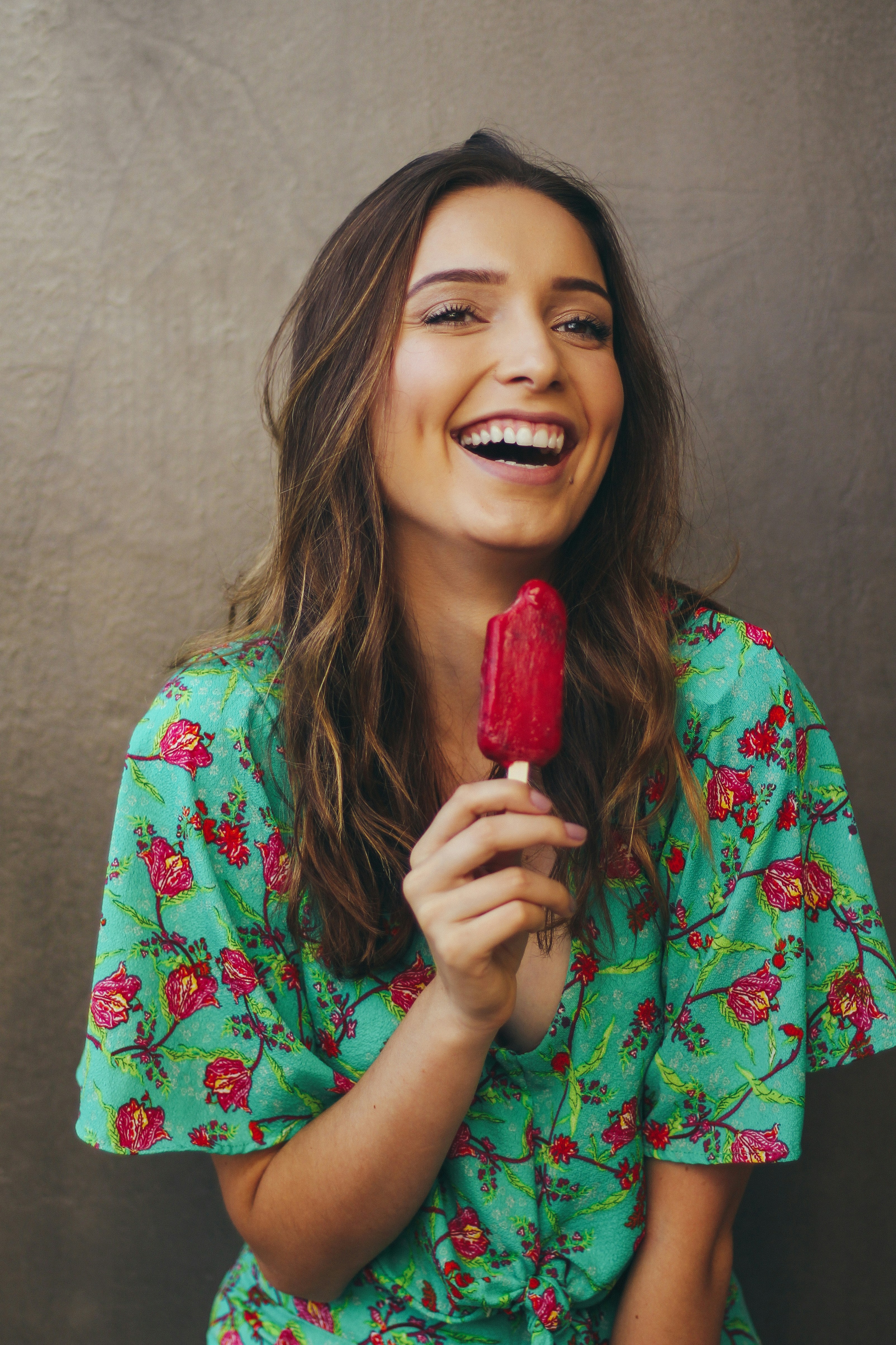 Joyful Indulgence: A Sweet Moment Captured