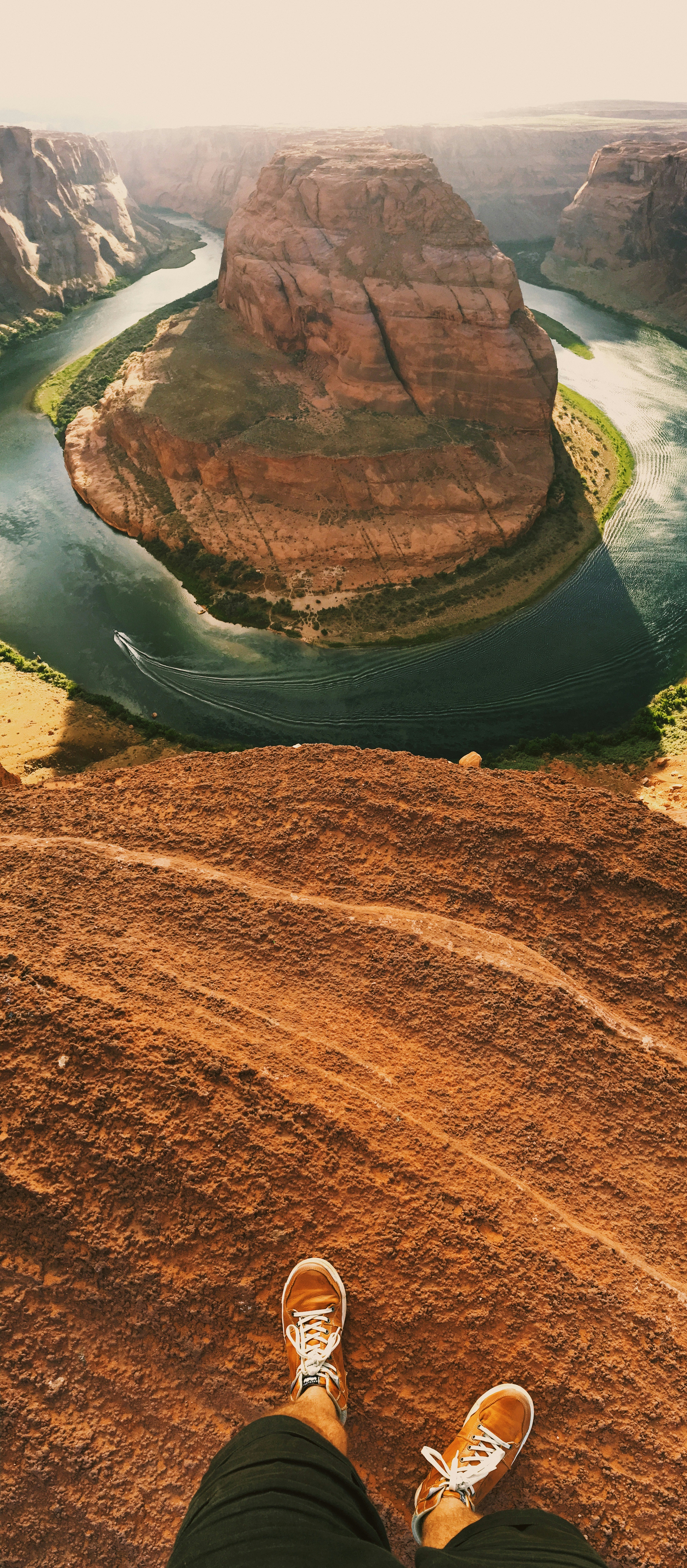 The Edge of Serenity: A Journey Above the Canyon