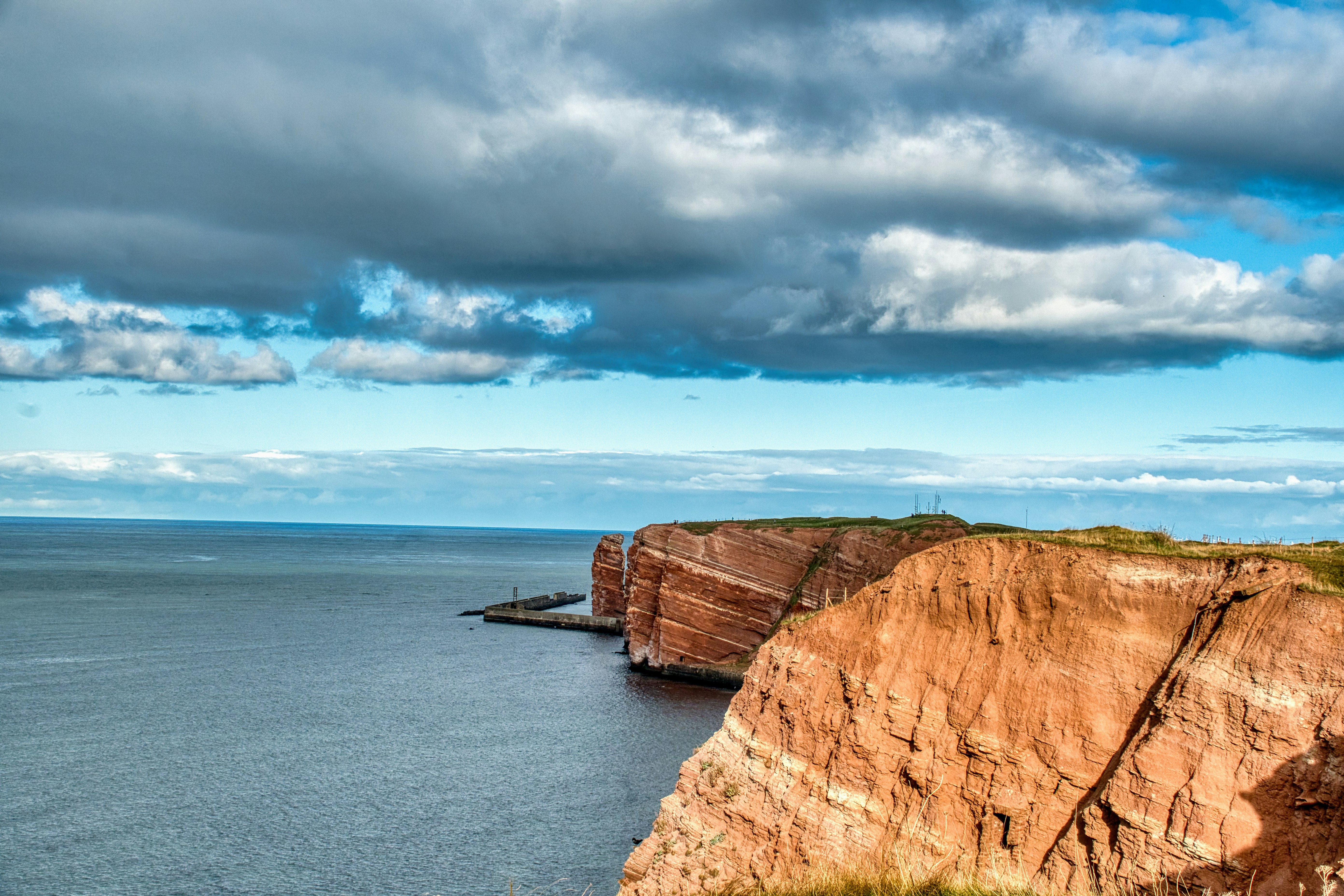 Erosion's Canvas: The Sculpted Cliffs of the Coastline
