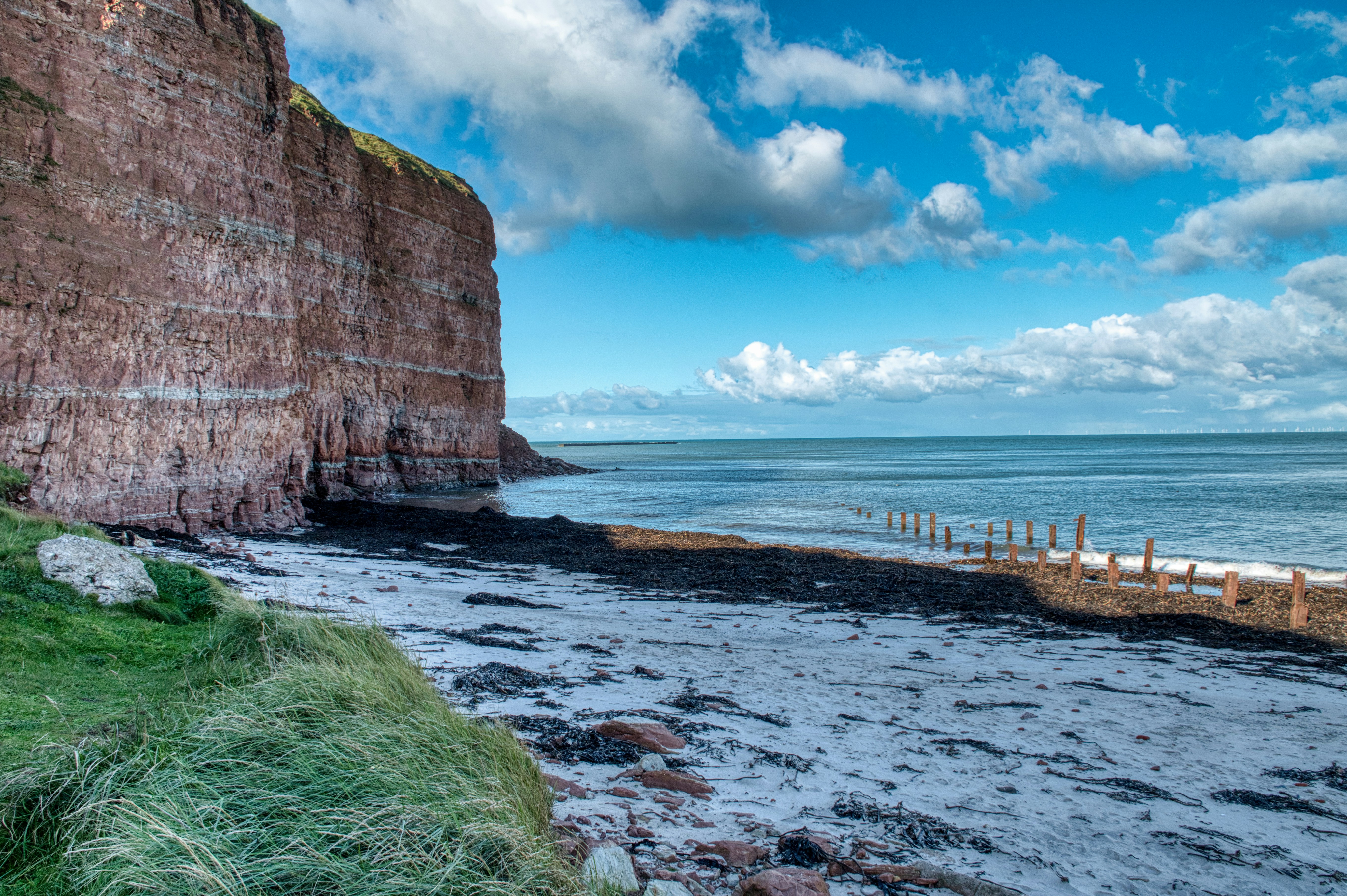 Erosion's Embrace: A Coastal Tale