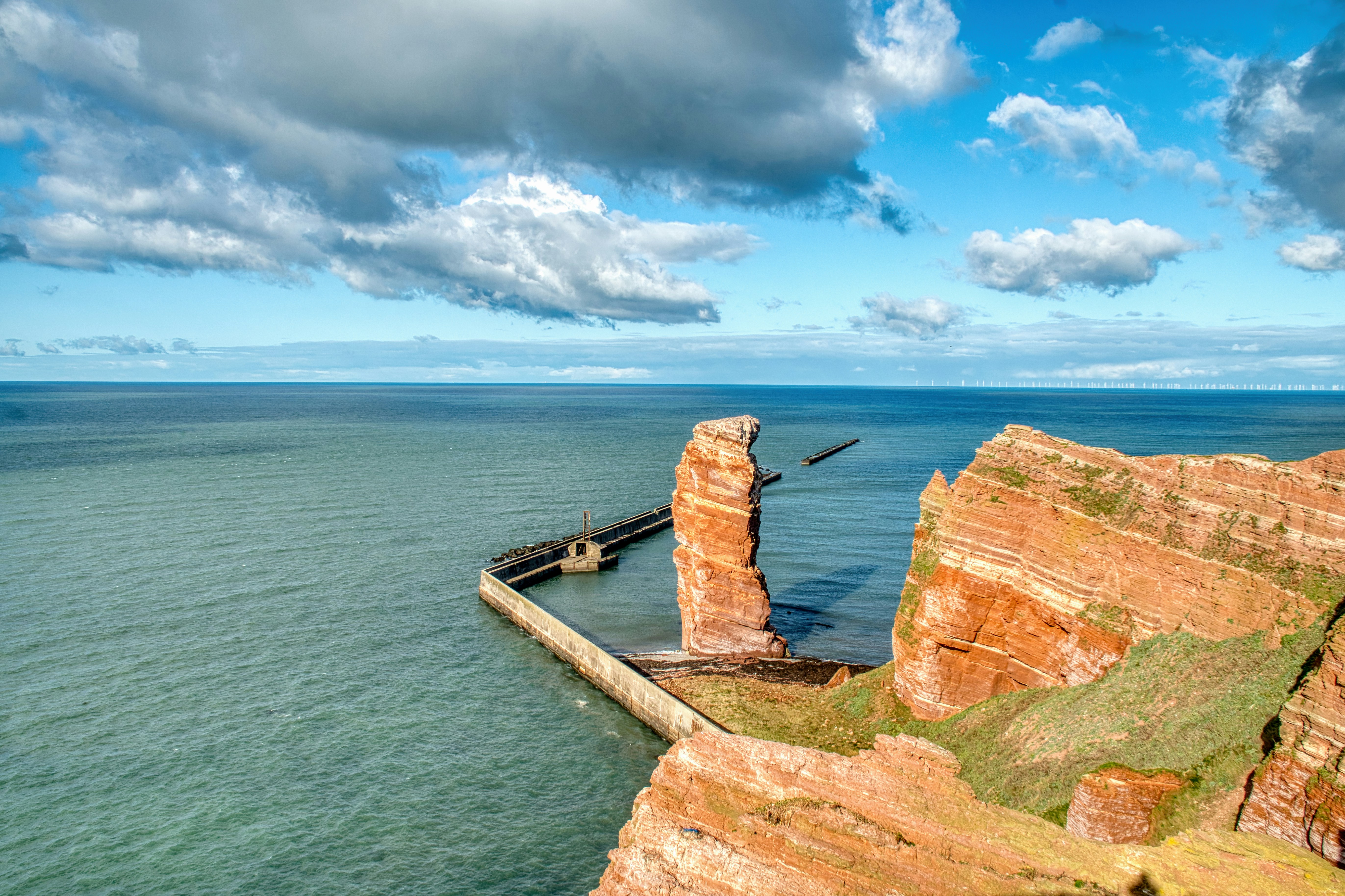 Seaside Sentinel: The Weathered Cliffs of Heligoland