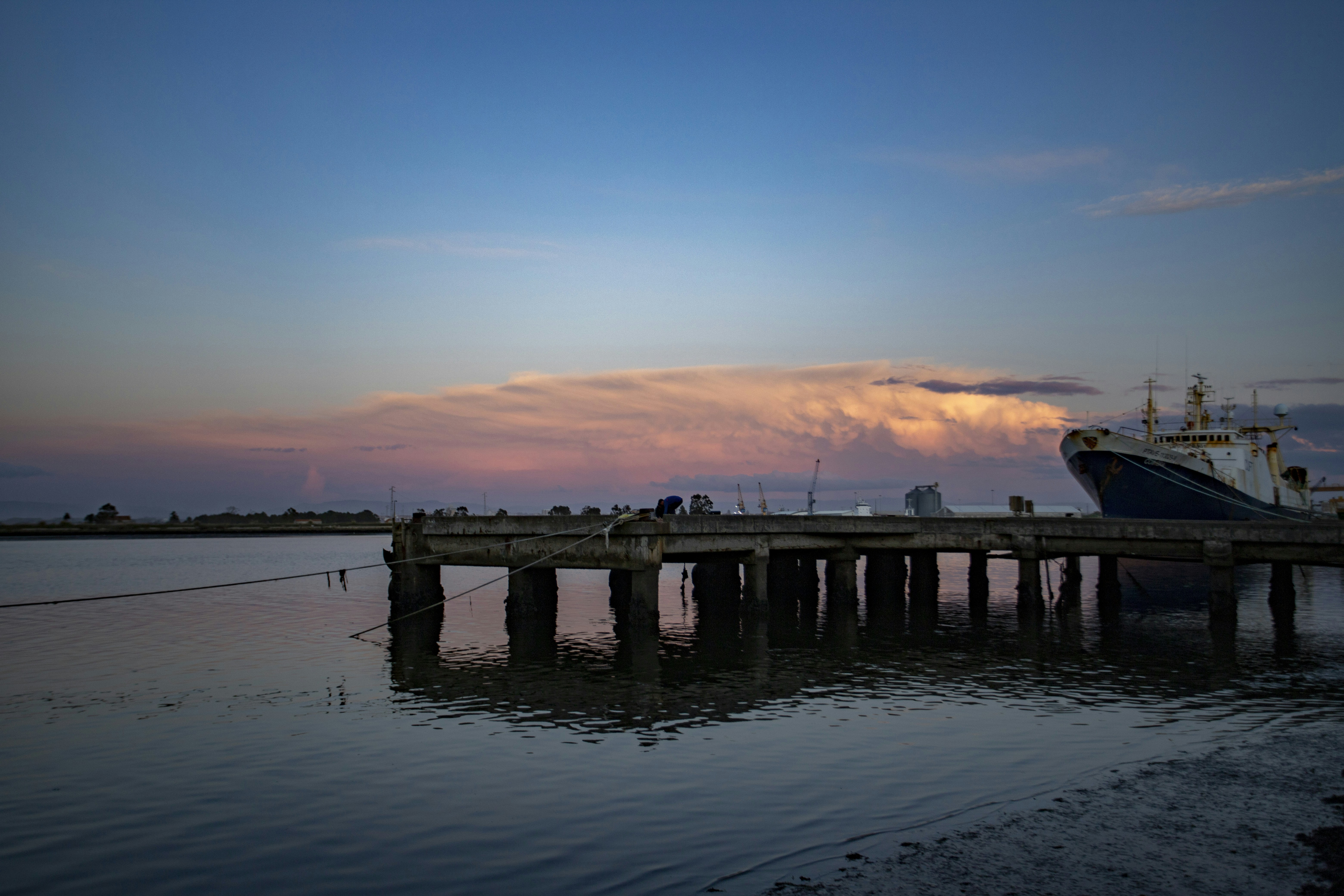 Whispers of Twilight at the Dock