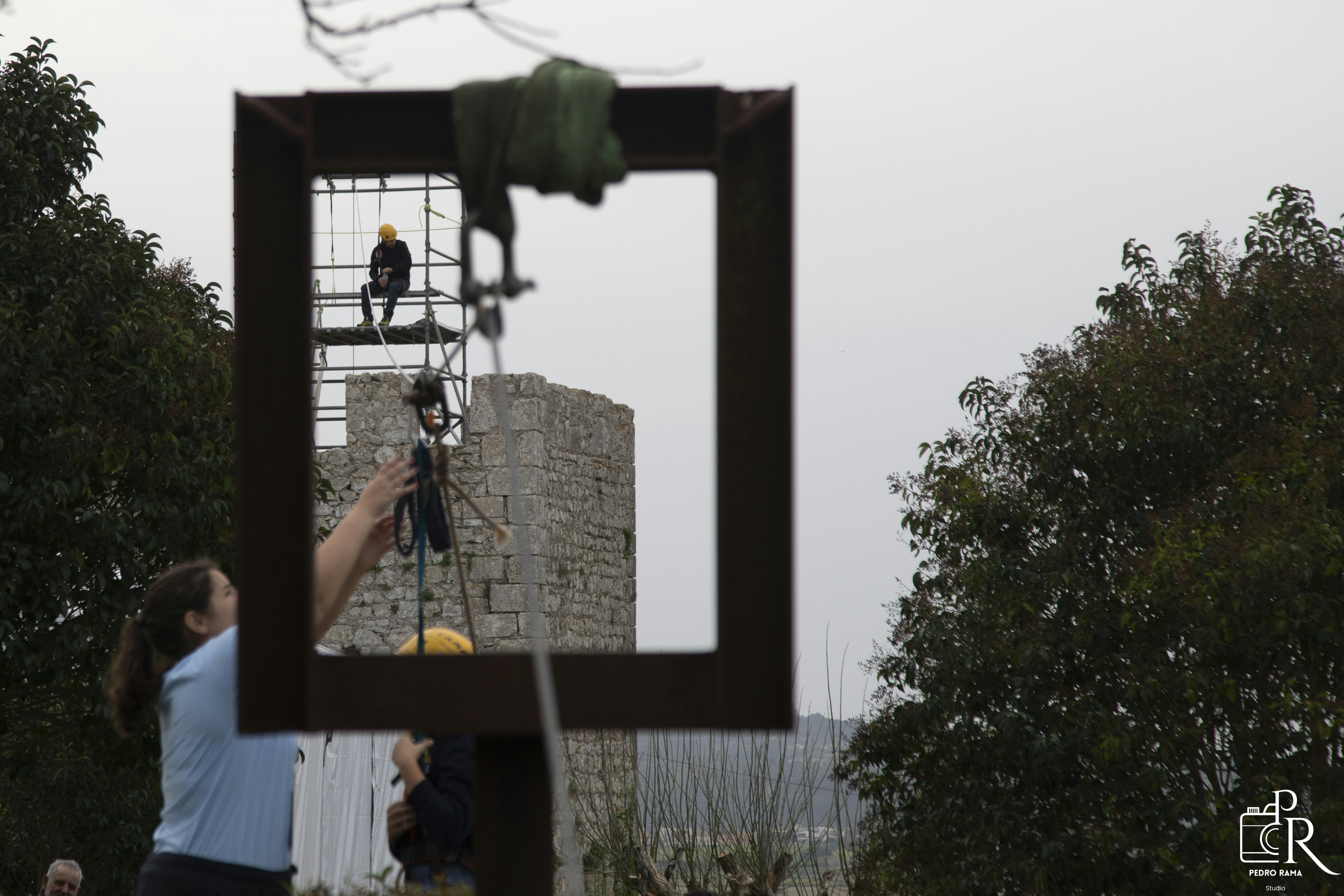 Framed Perspectives: A Glimpse into Construction