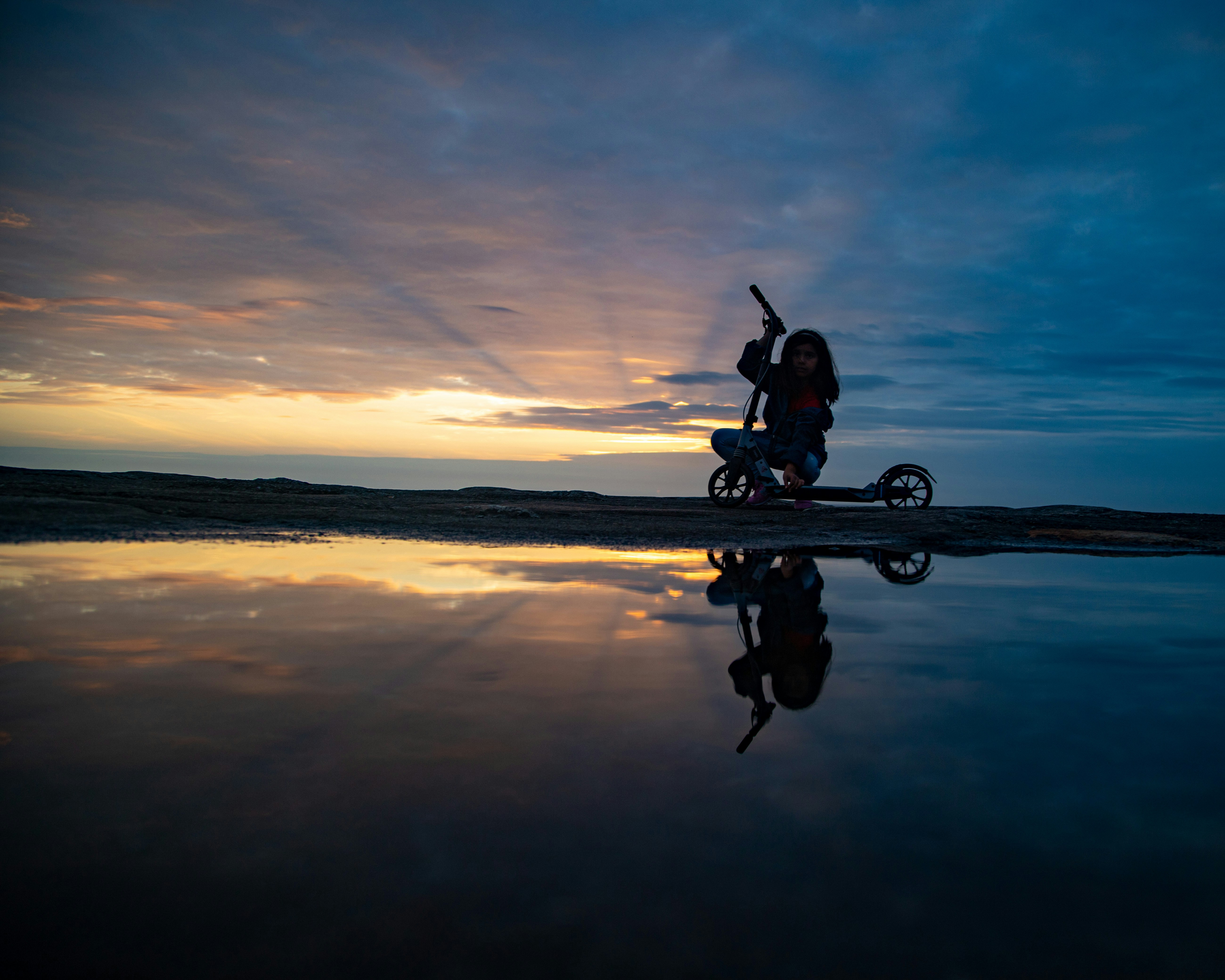 Reflections of Adventure at Dusk
