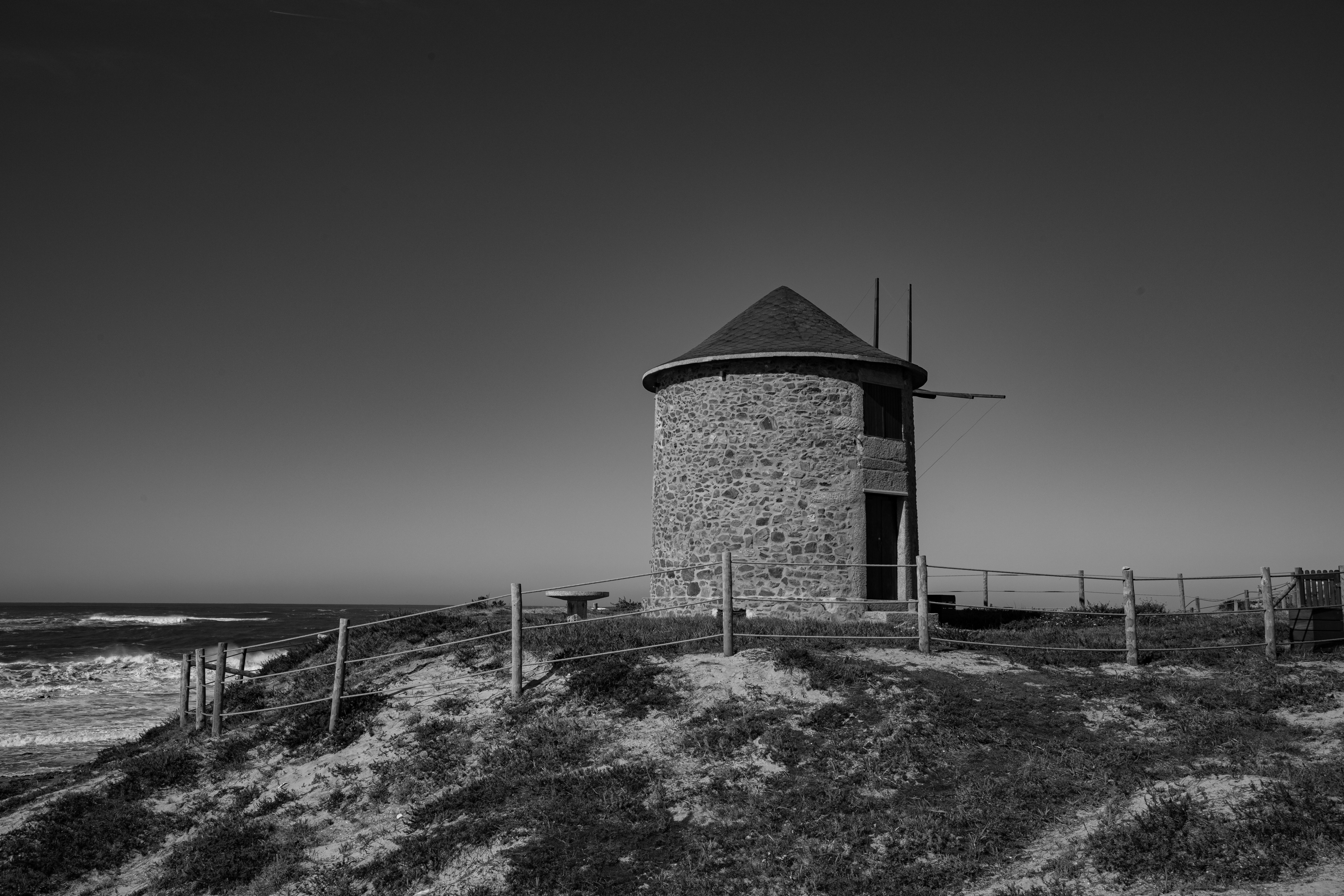 Echoes of Time: The Coastal Watchtower