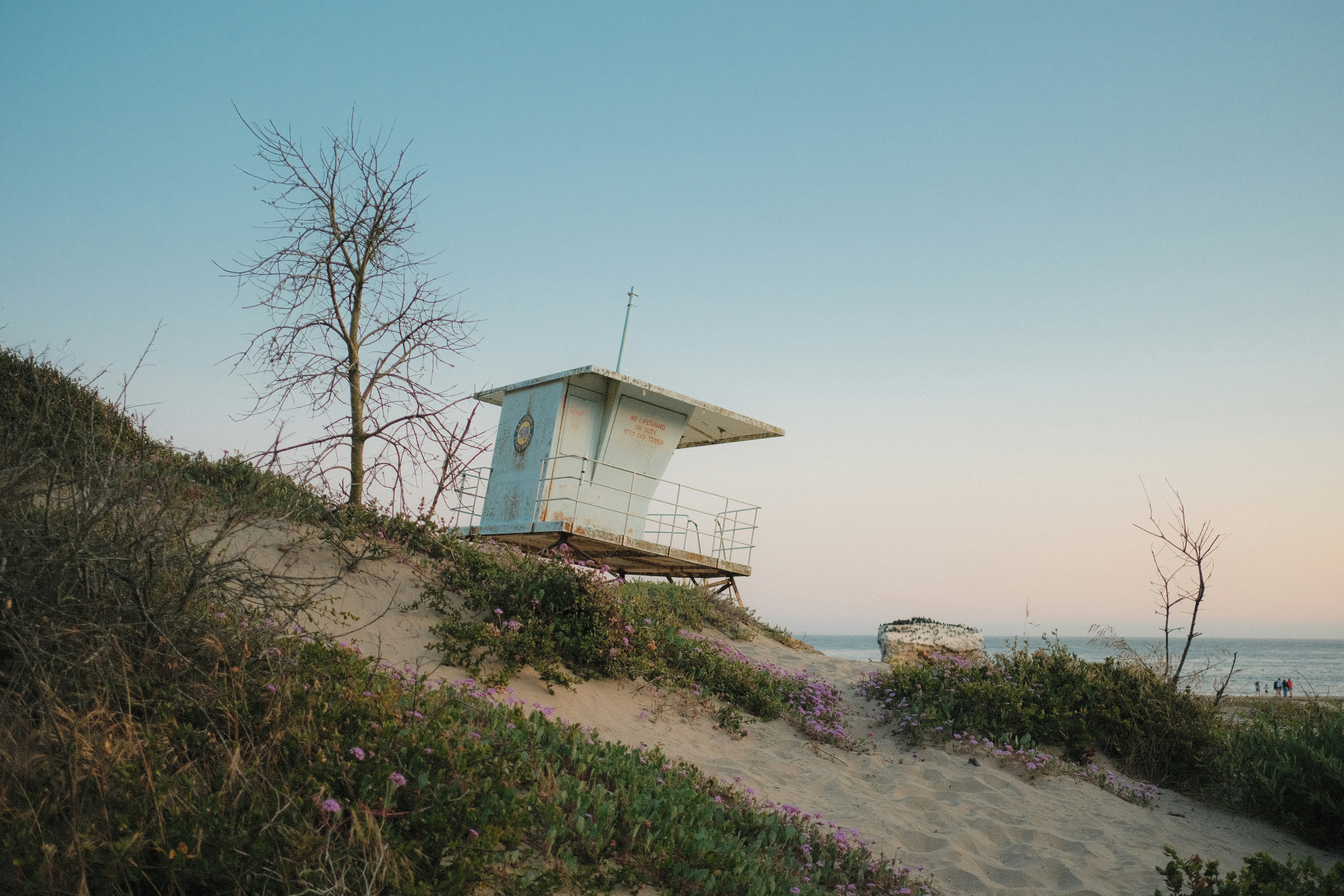 Coastal Sentinel: The Lifeguard's Watch
