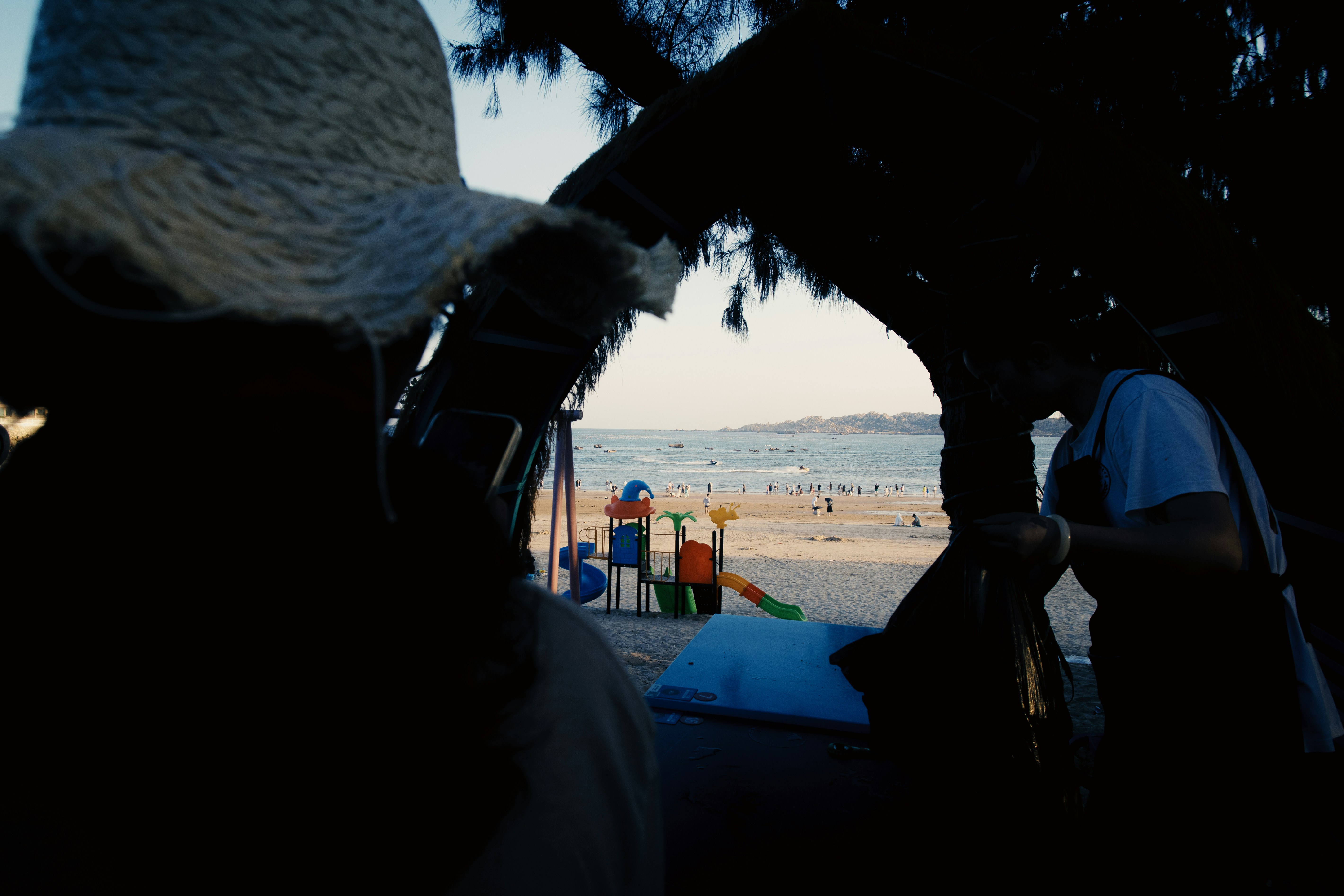 Framed Serenity: A Coastal Escape