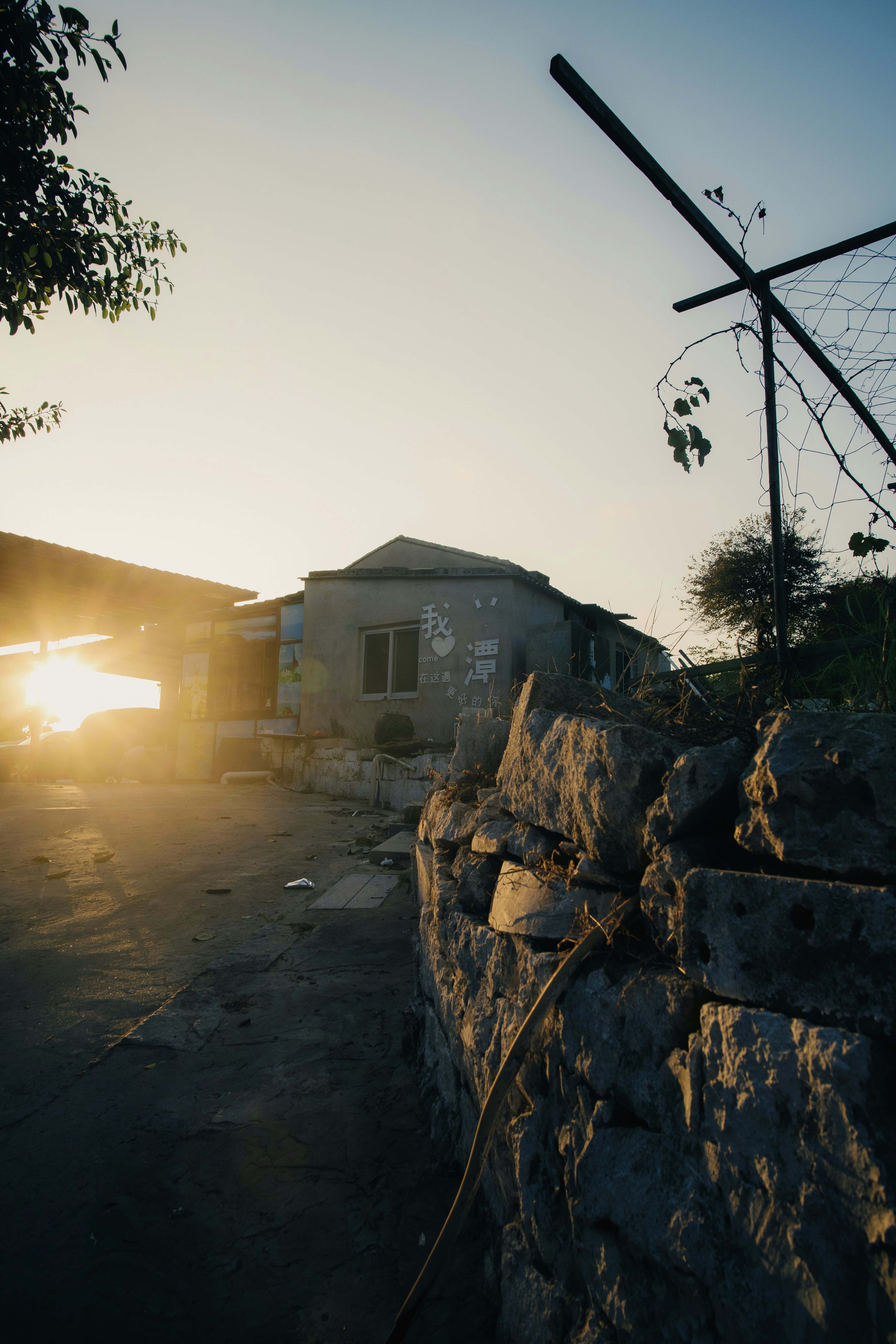 Whispers of Time: A Sunlit Abandoned Haven