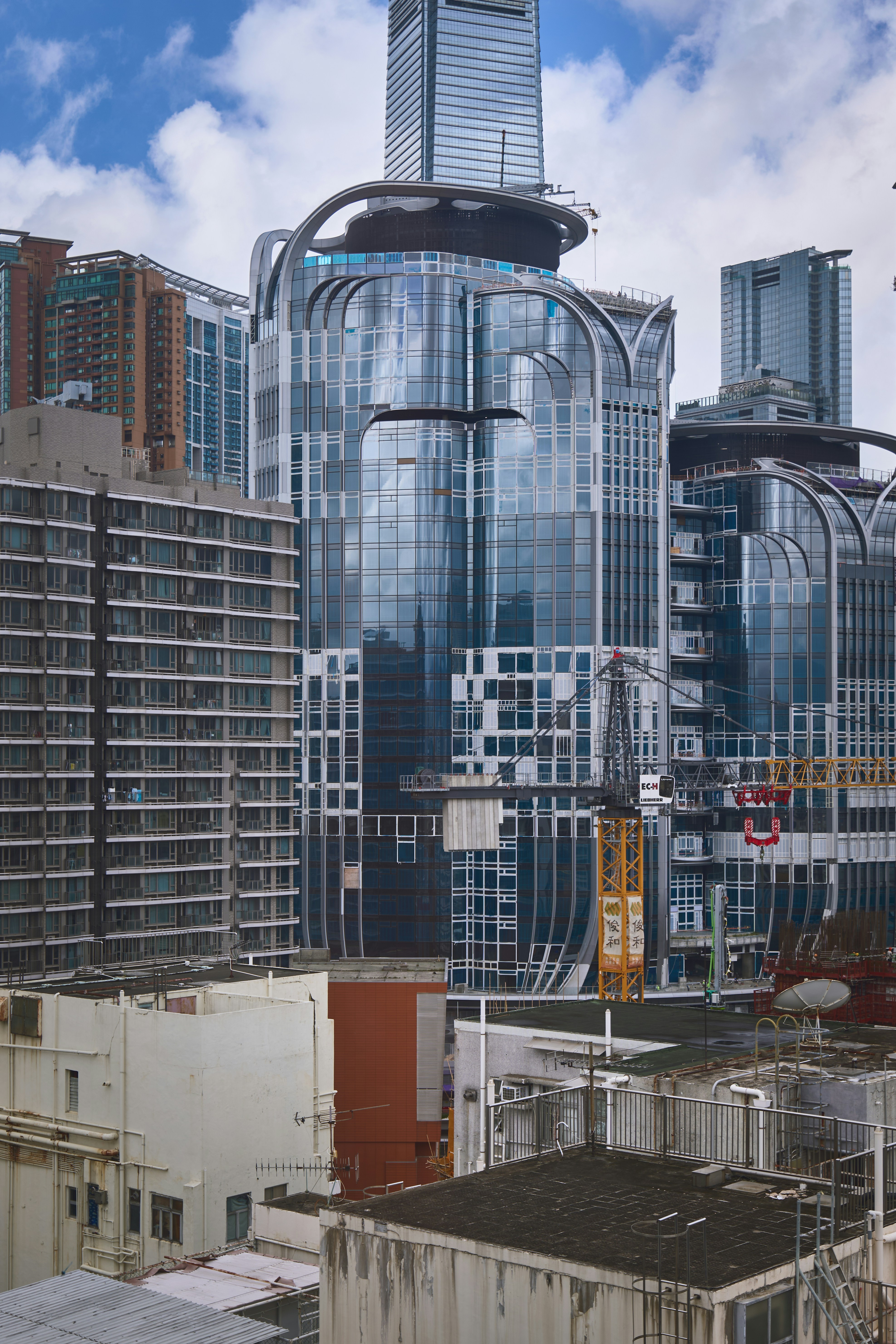 Urban Reflections: A Symphony of Glass and Steel