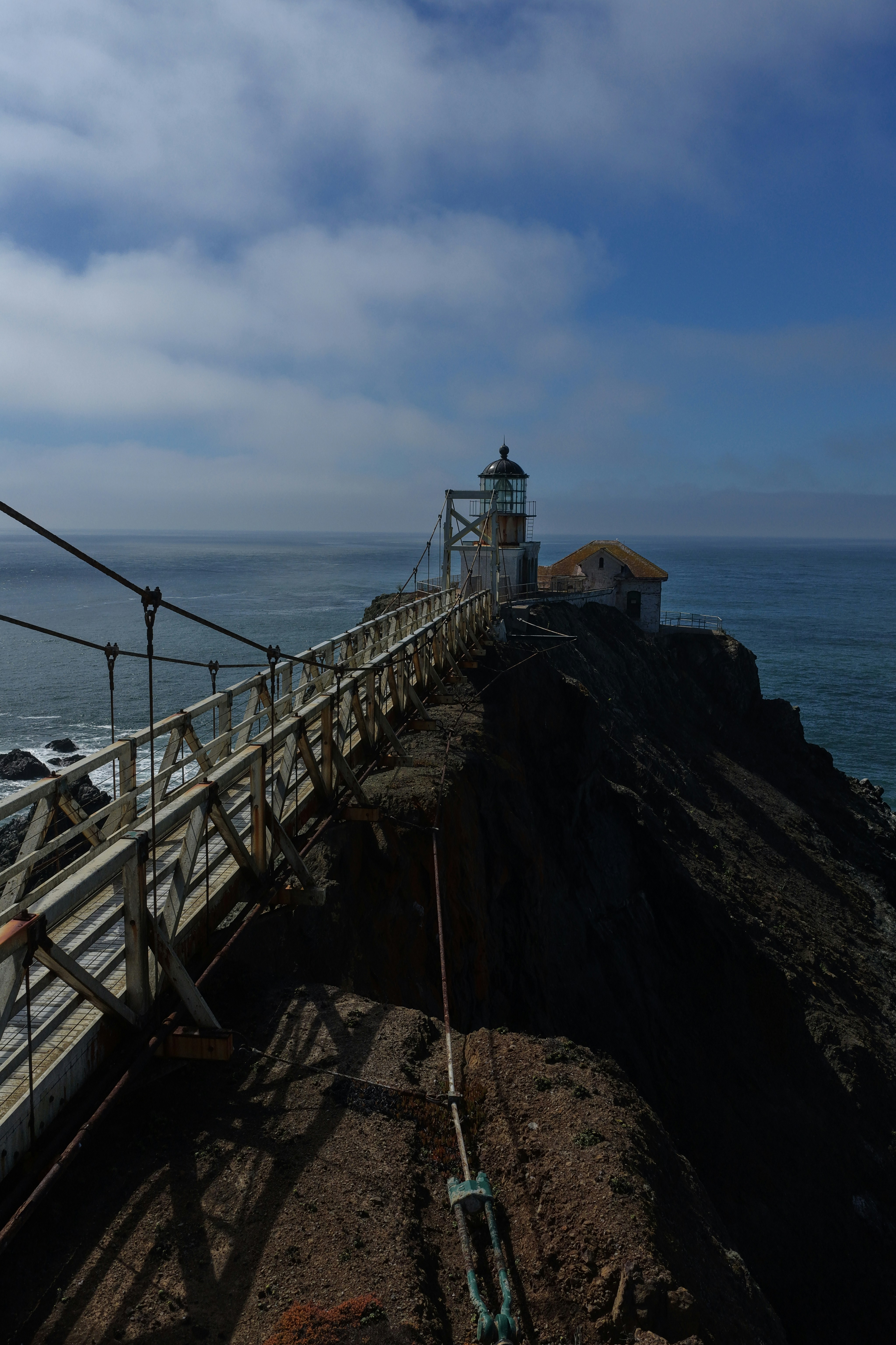 Beacon of Solitude: The Lighthouse on the Edge