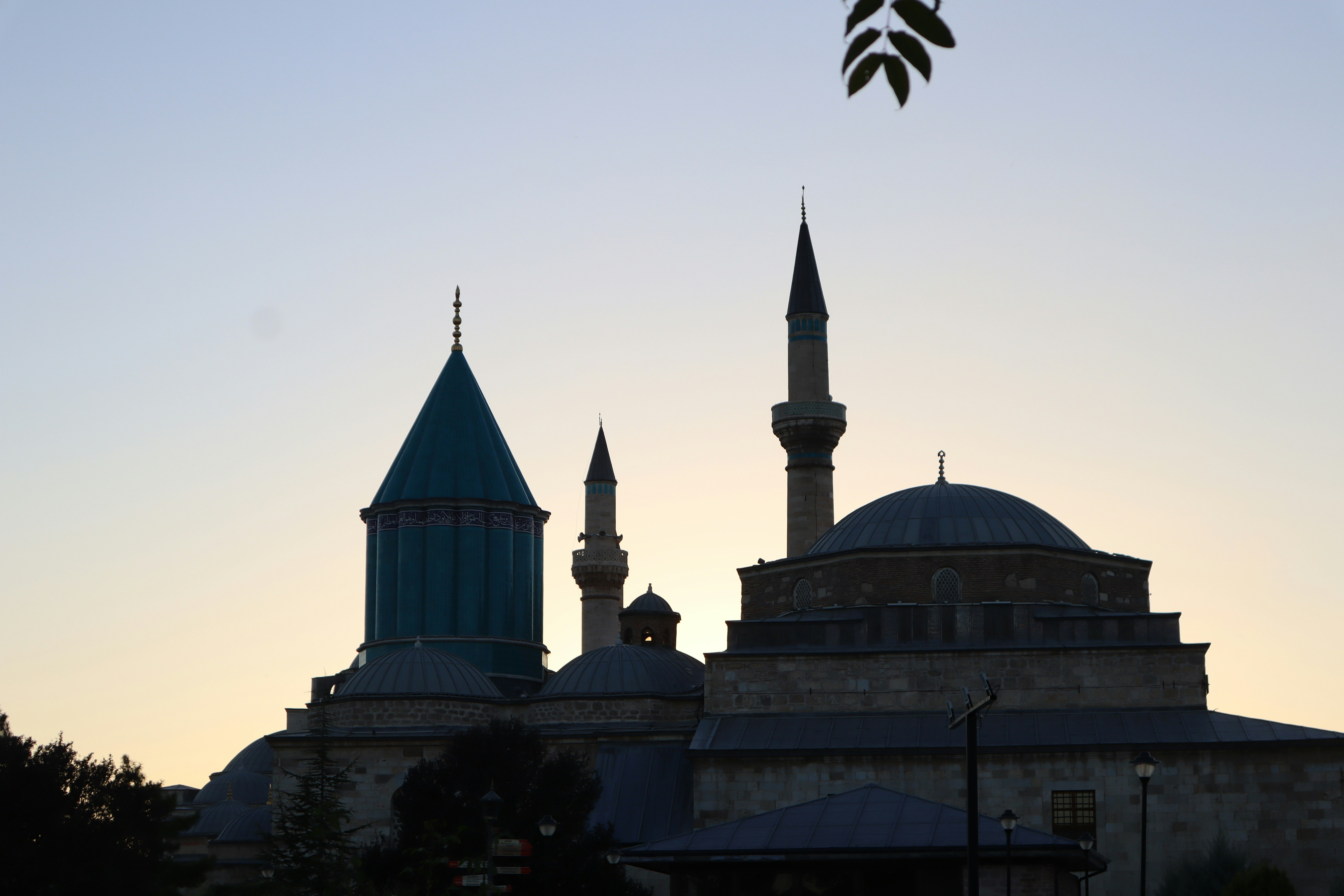 Silhouettes of Serenity: Architectural Harmony at Dusk
