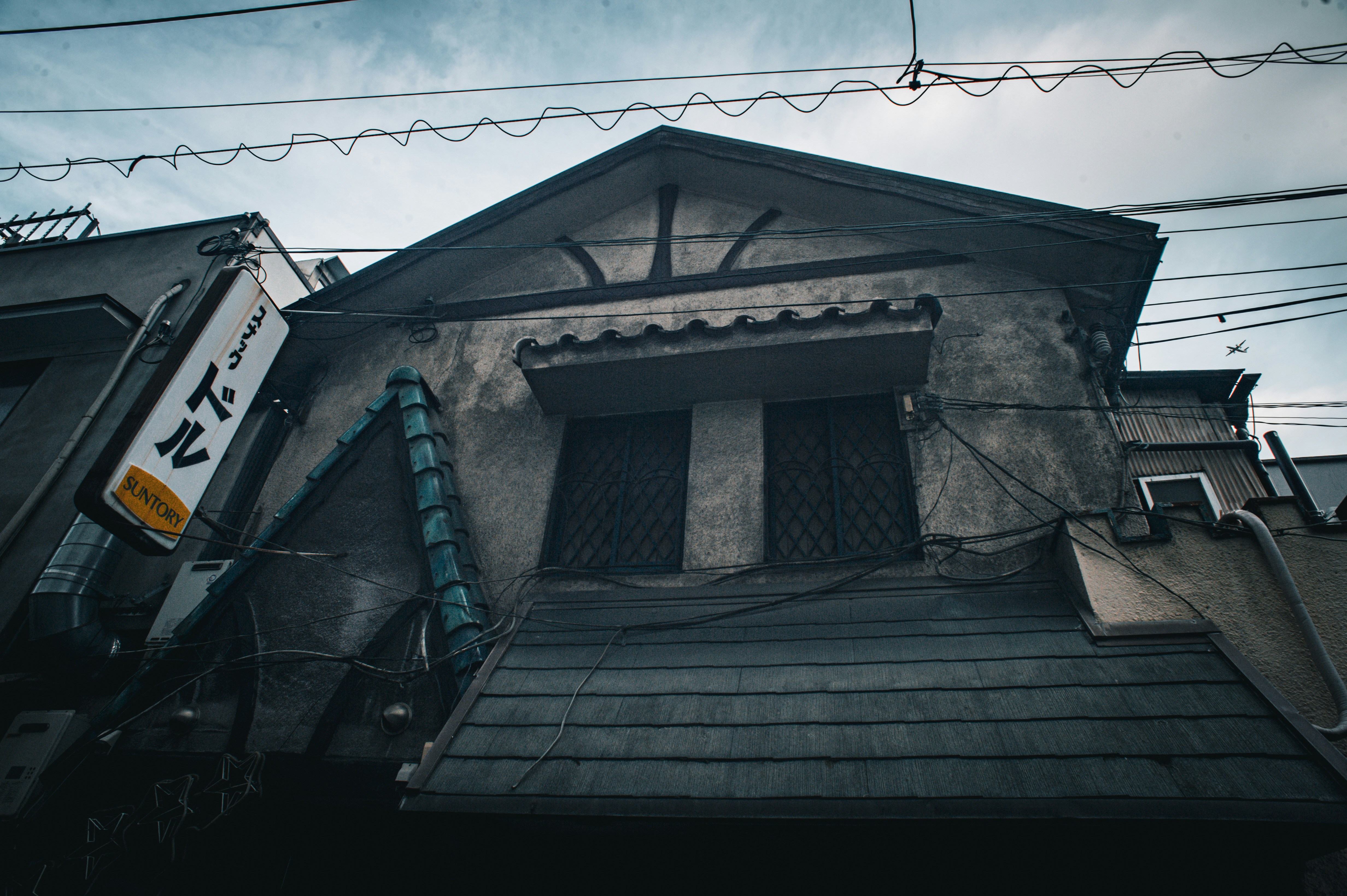 Whispers of Urban History: A Timeworn Facade