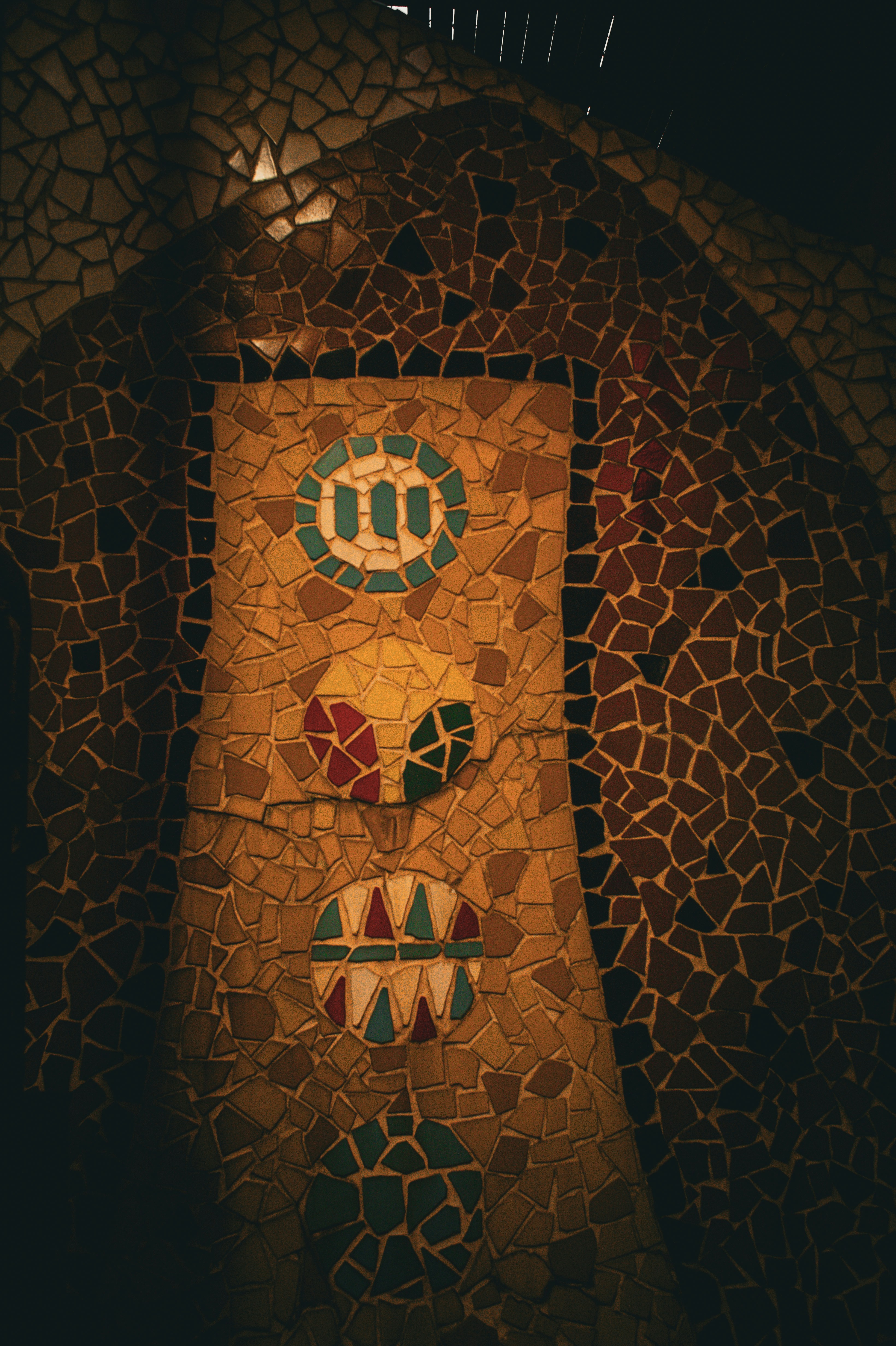 Mosaic Whispers: A Dance of Color and Texture