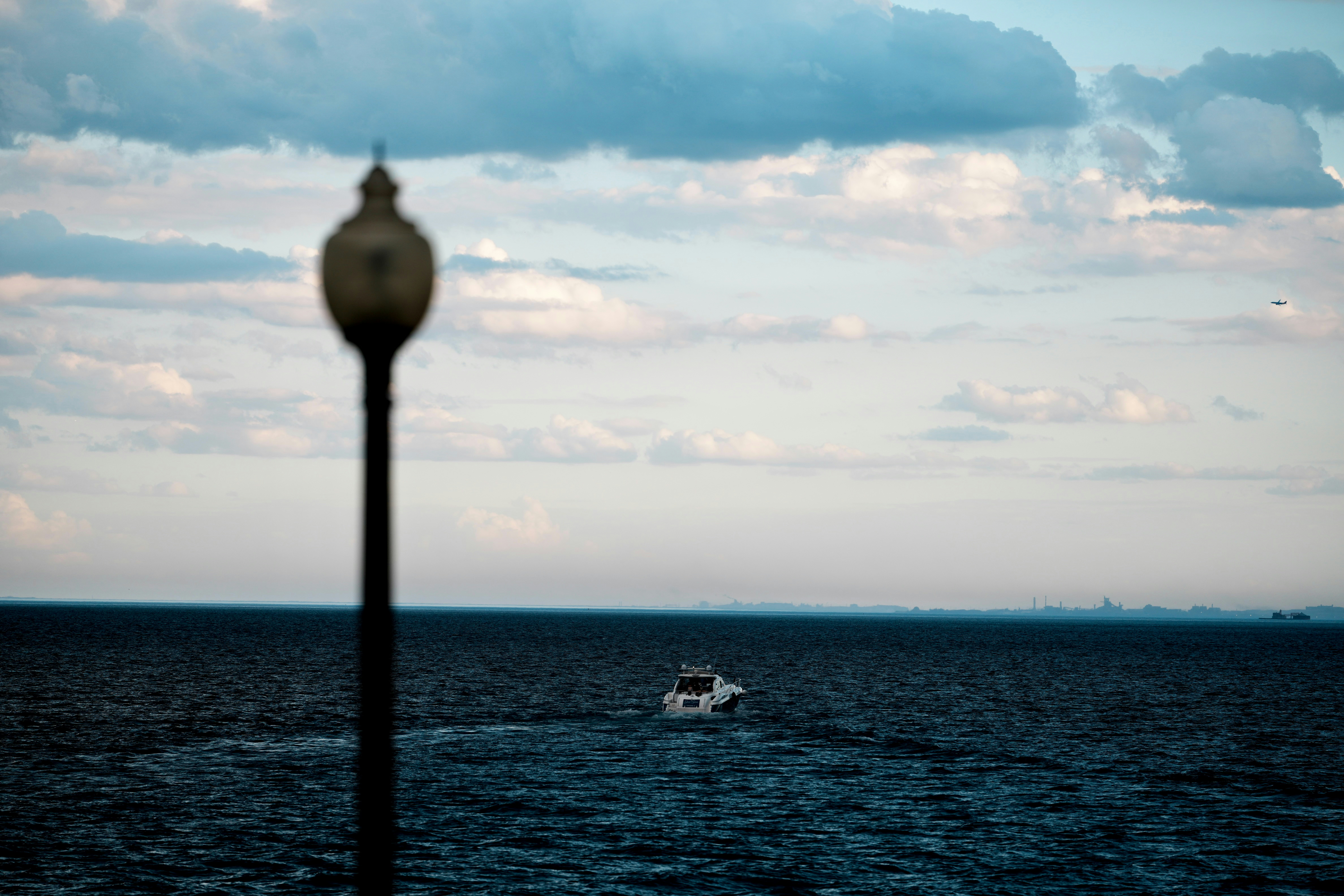 Nautical Serenity Amidst Urban Shadows