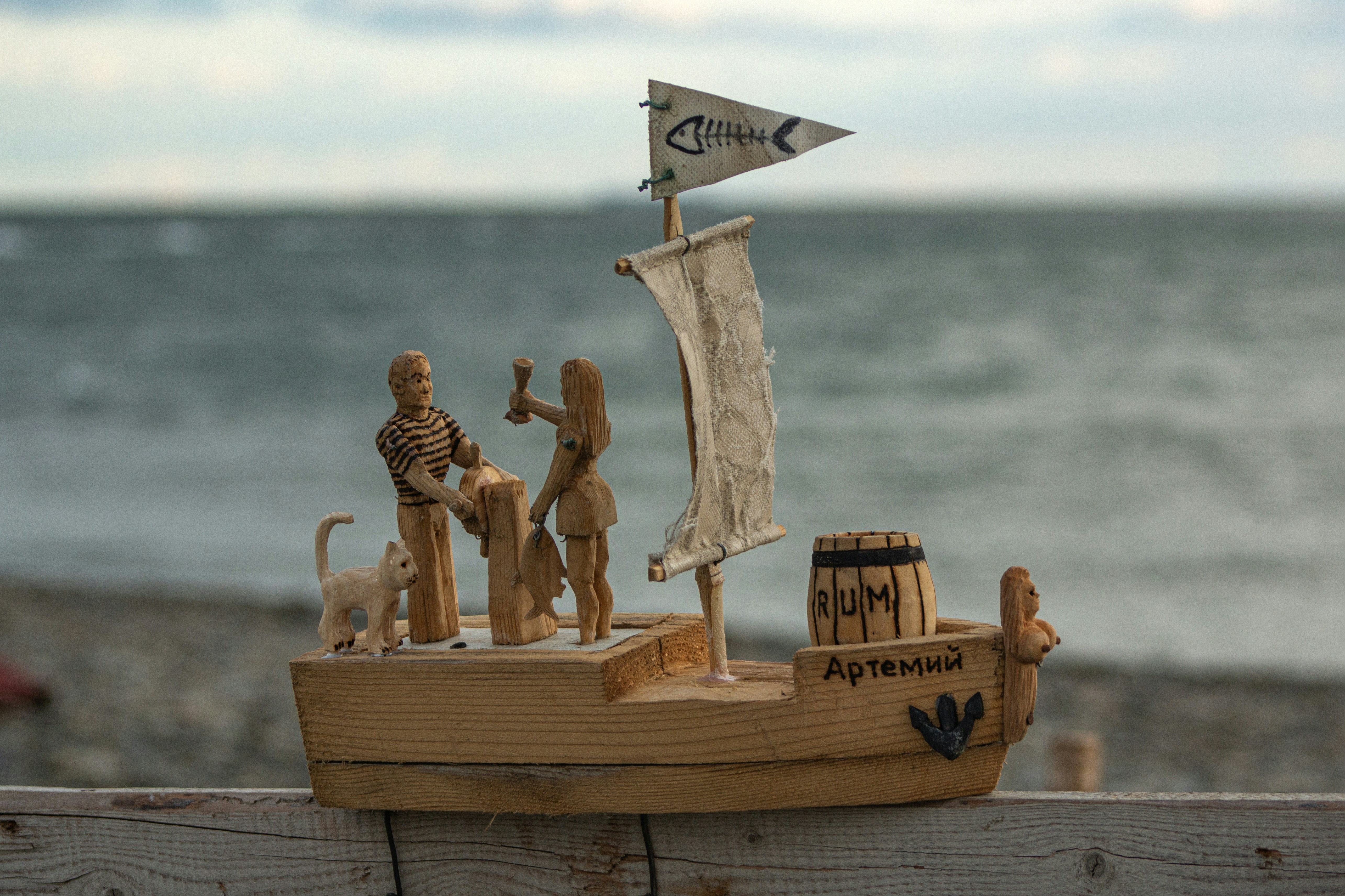 Nautical Whimsy: A Wooden Voyage