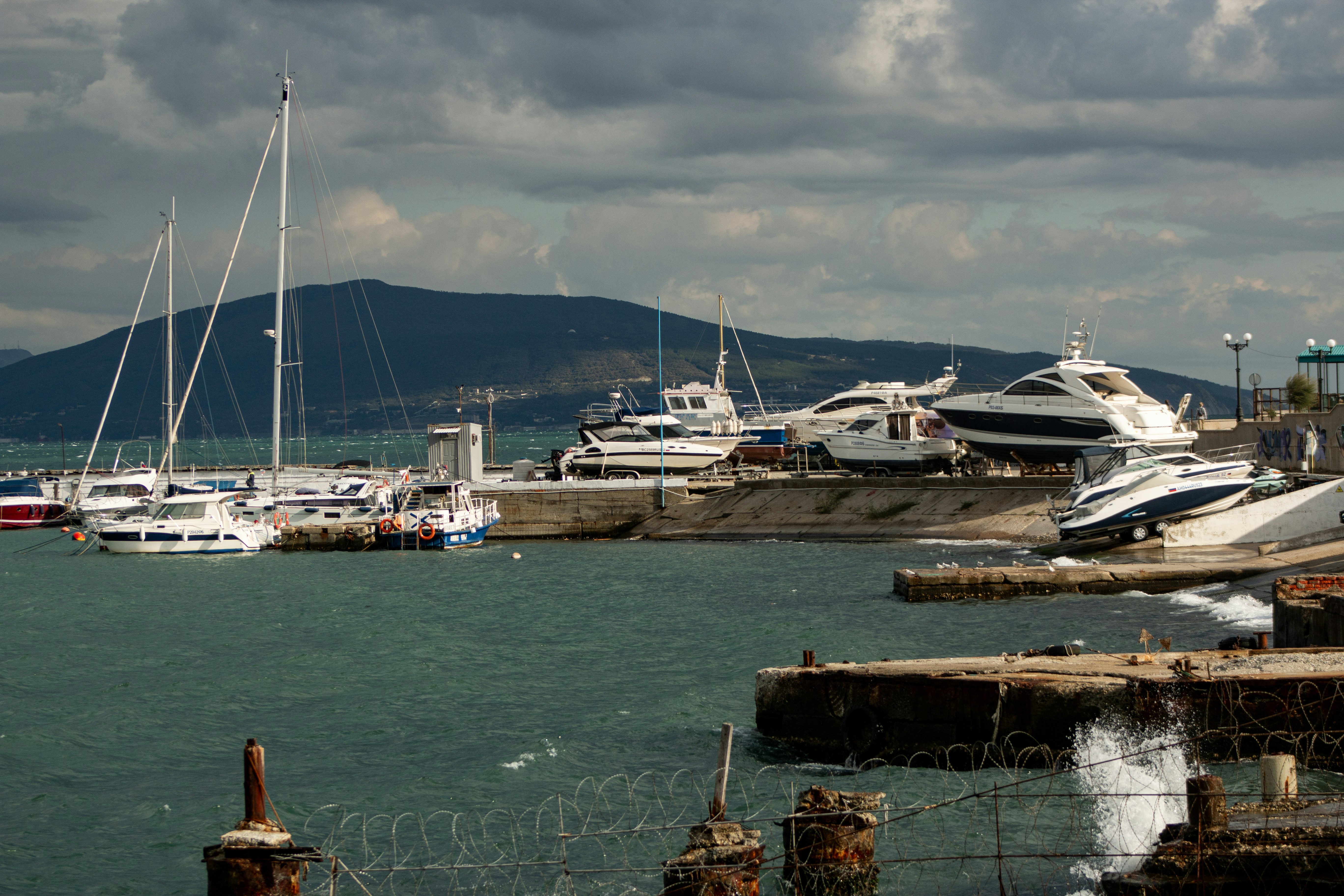 Harbor Serenity: A Moment in Maritime Life