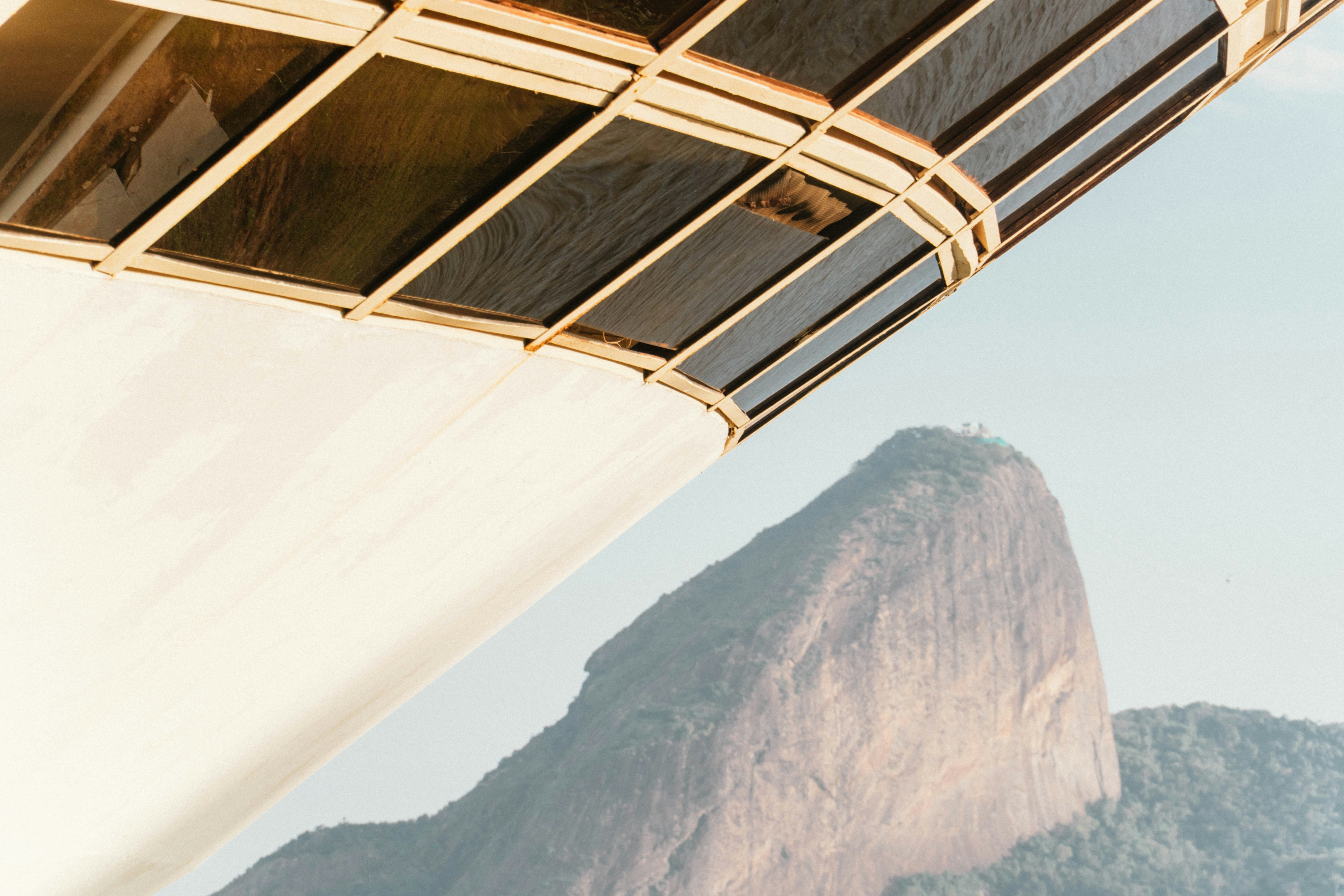 Architectural Harmony Against Nature's Majesty