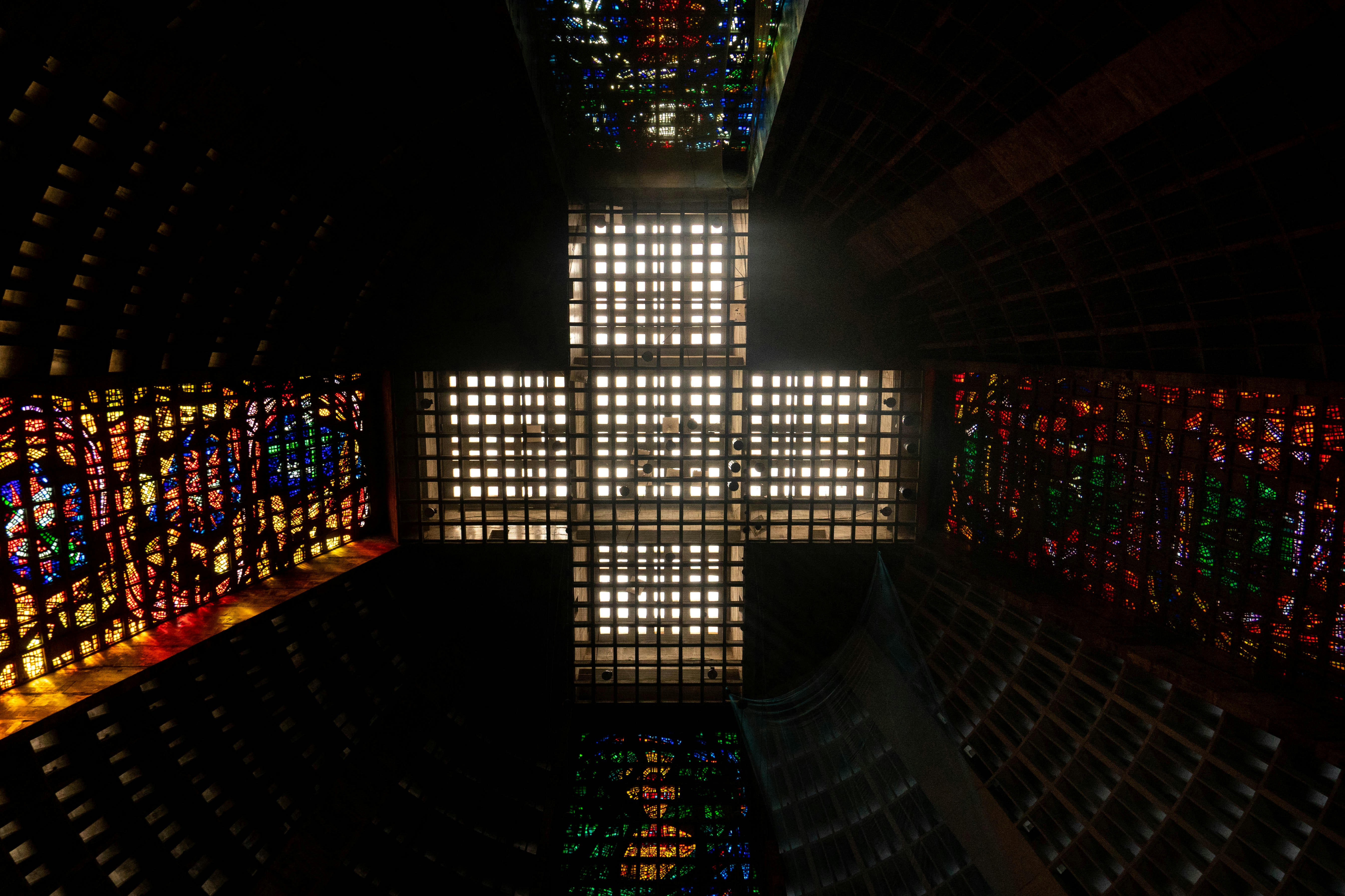 Illuminated Sanctuary: A Tapestry of Light and Color