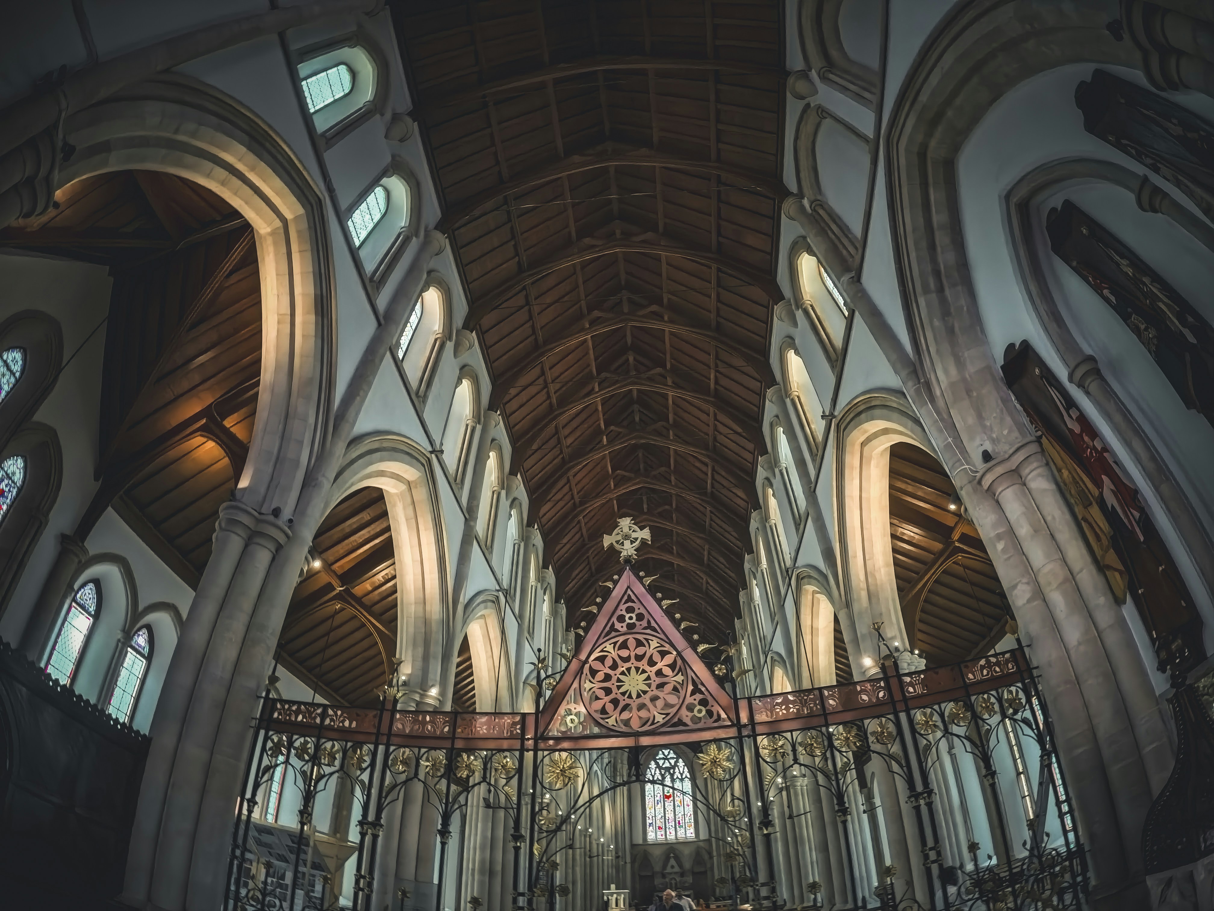 Gothic Reverie: A Dance of Light and Architecture
