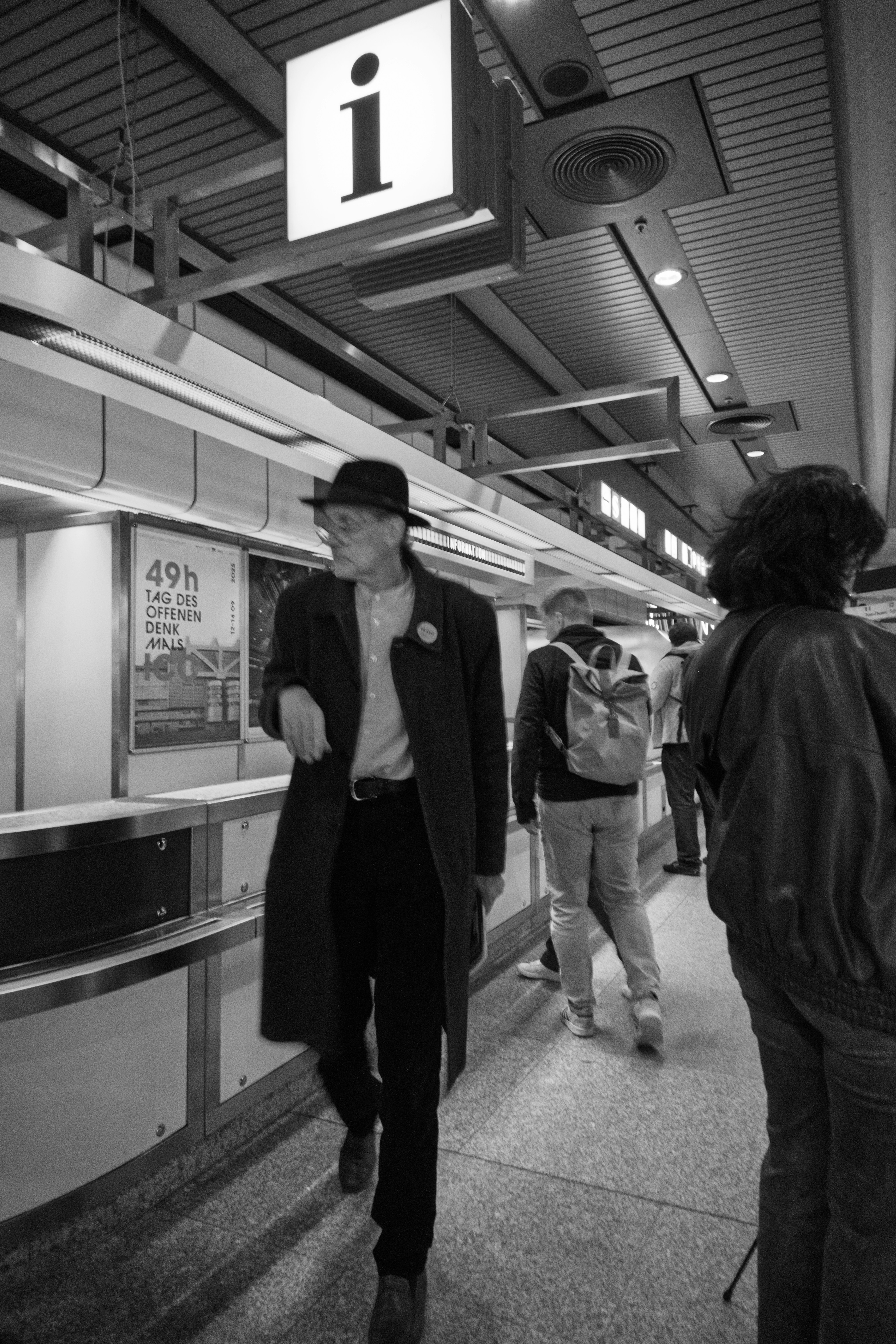 Urban Wanderer: A Moment in Motion