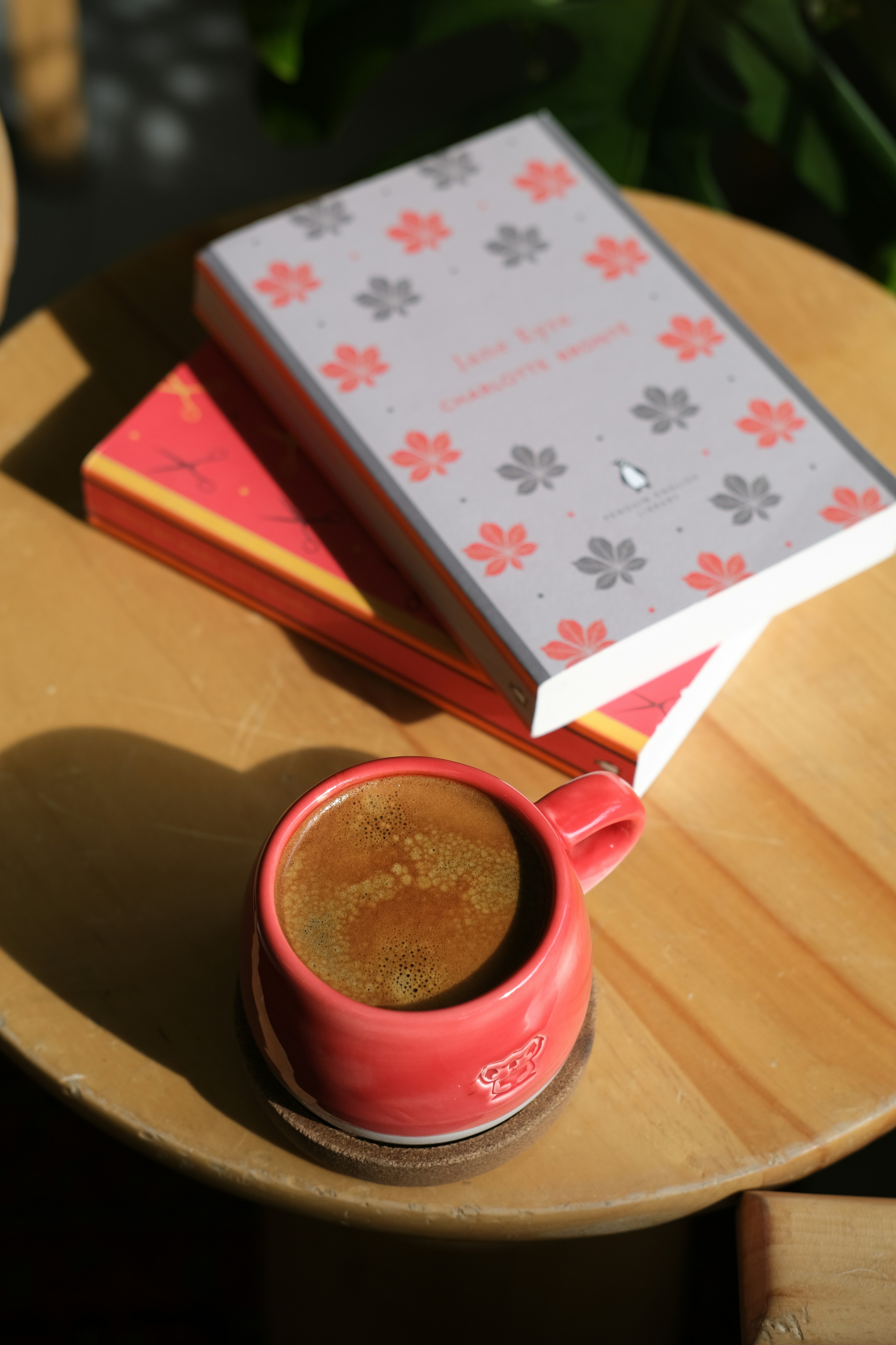 Morning Ritual: A Cozy Encounter with Literature and Coffee