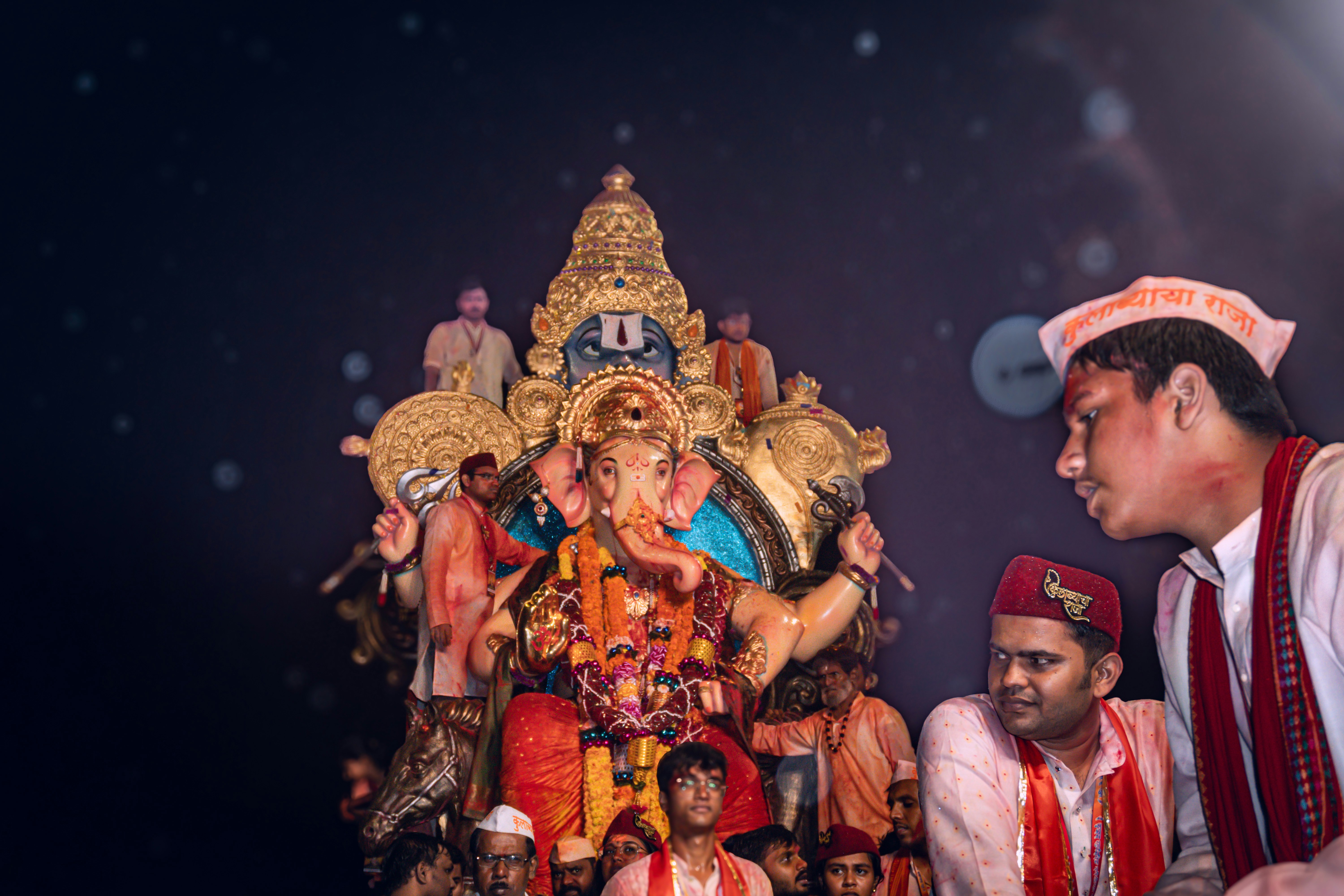 Celebration of Divinity: The Ganesh Chaturthi Procession