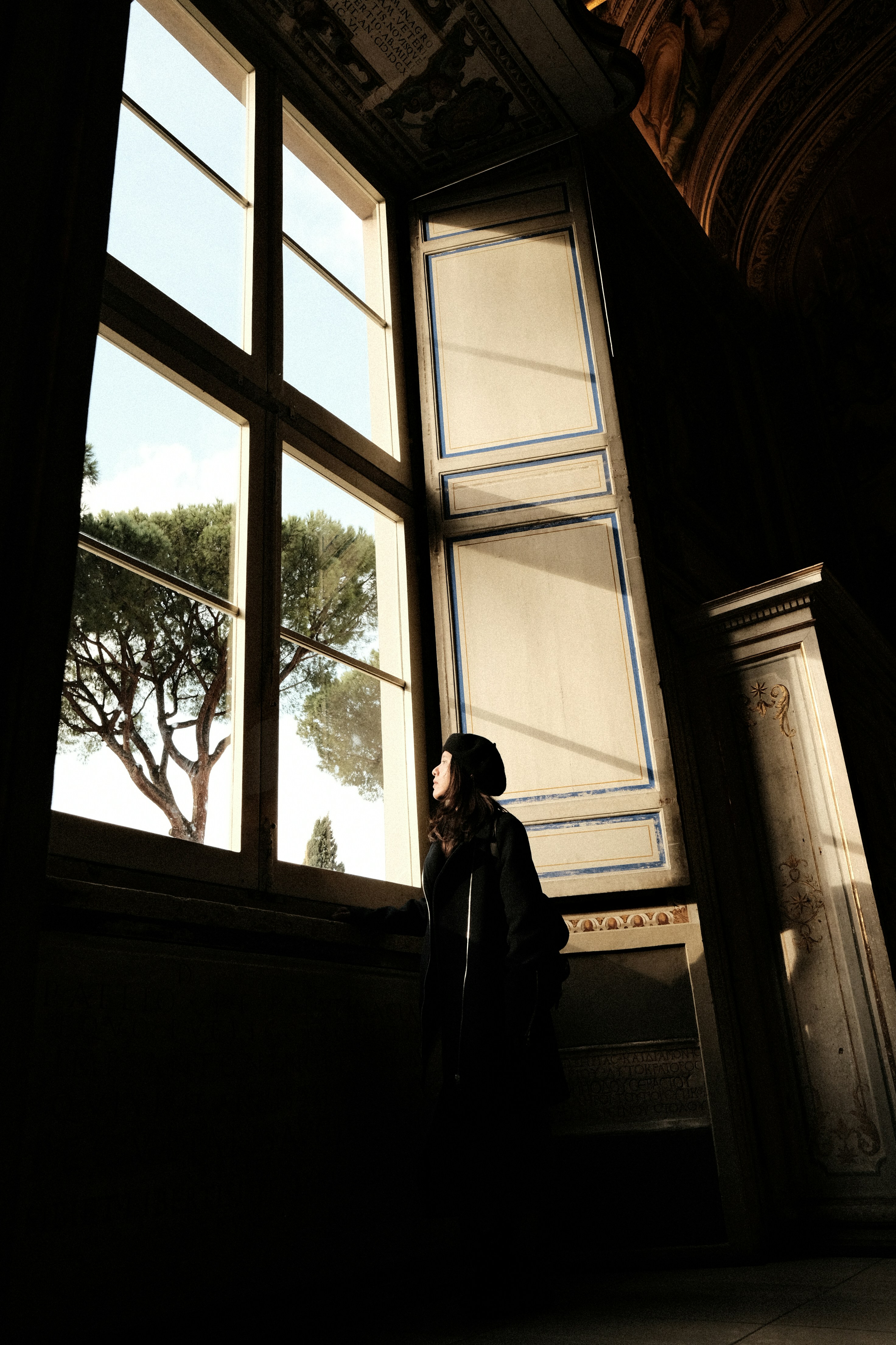 Threshold of Light: A Quiet Portrait by the Window