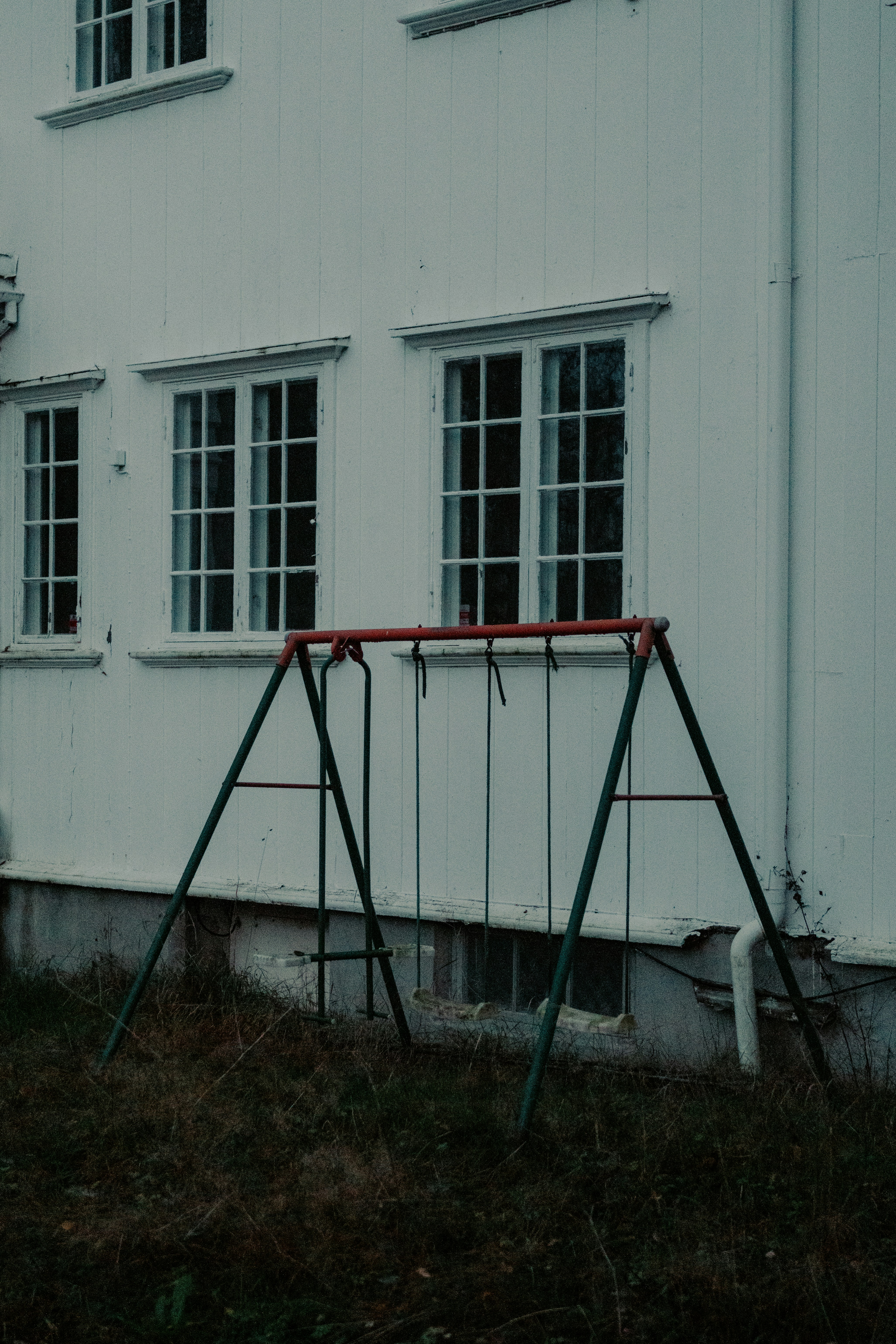 Echoes of Childhood: The Abandoned Swing Set