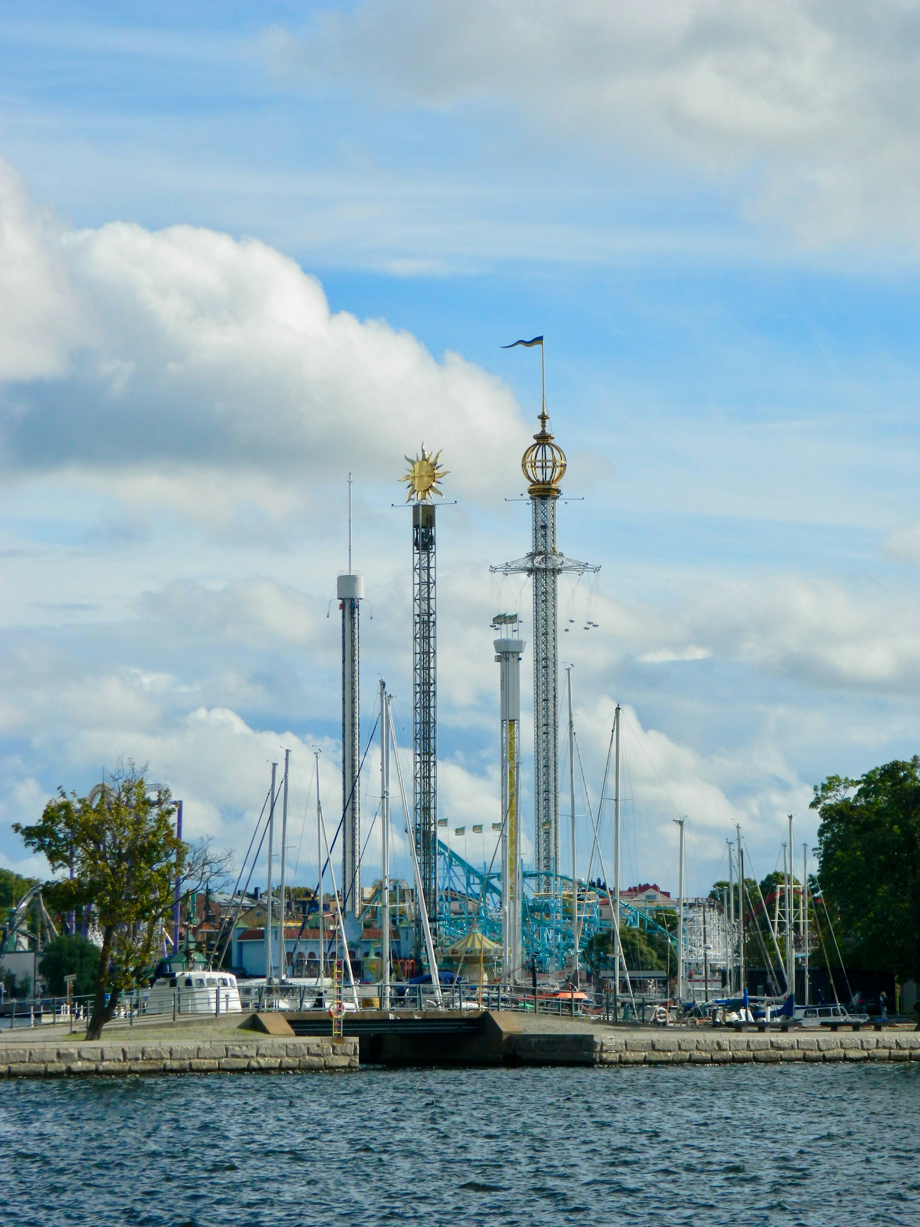 The Skyline of Leisure: A Marina's Charm