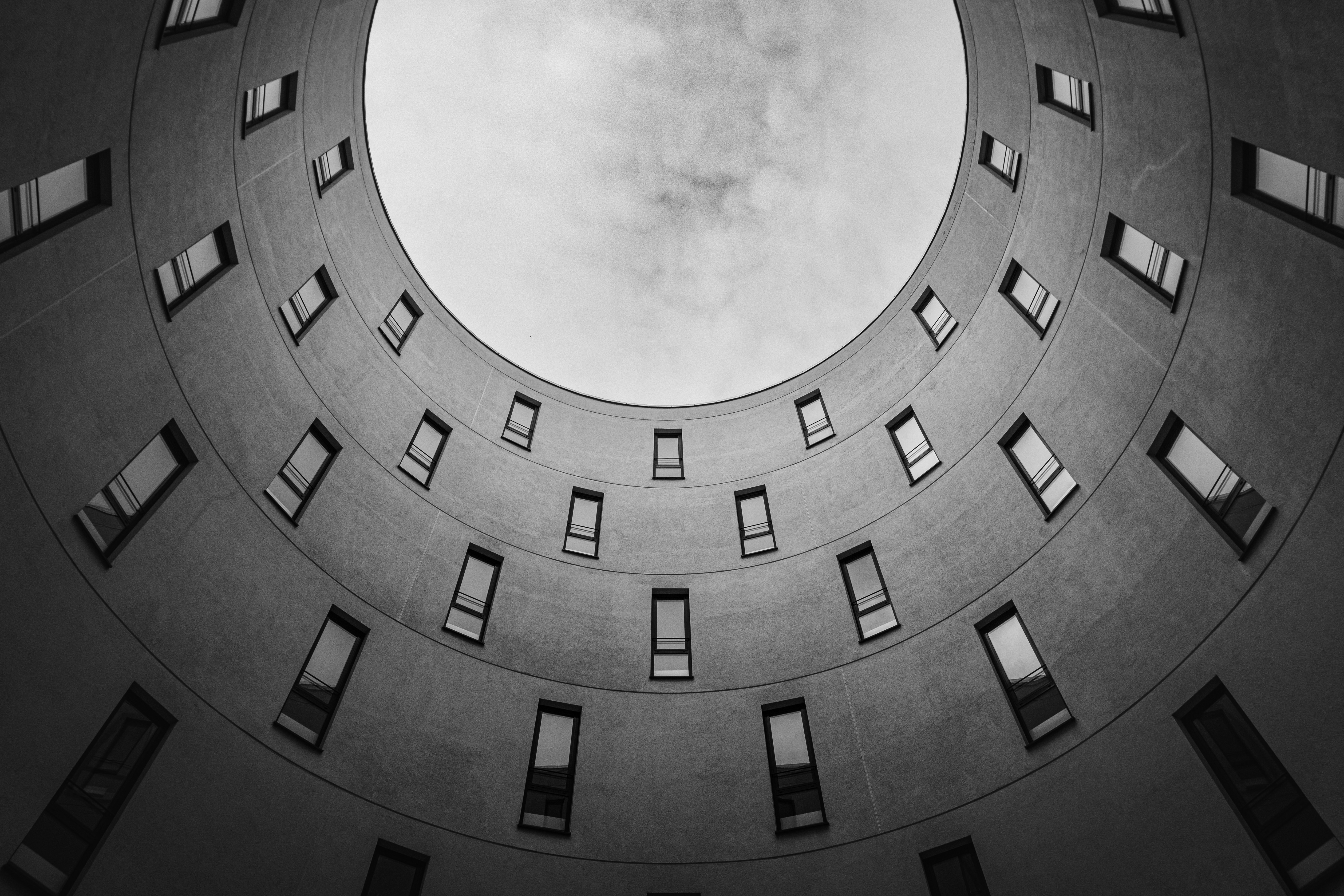 Cylindrical Perspective: A Journey to the Sky