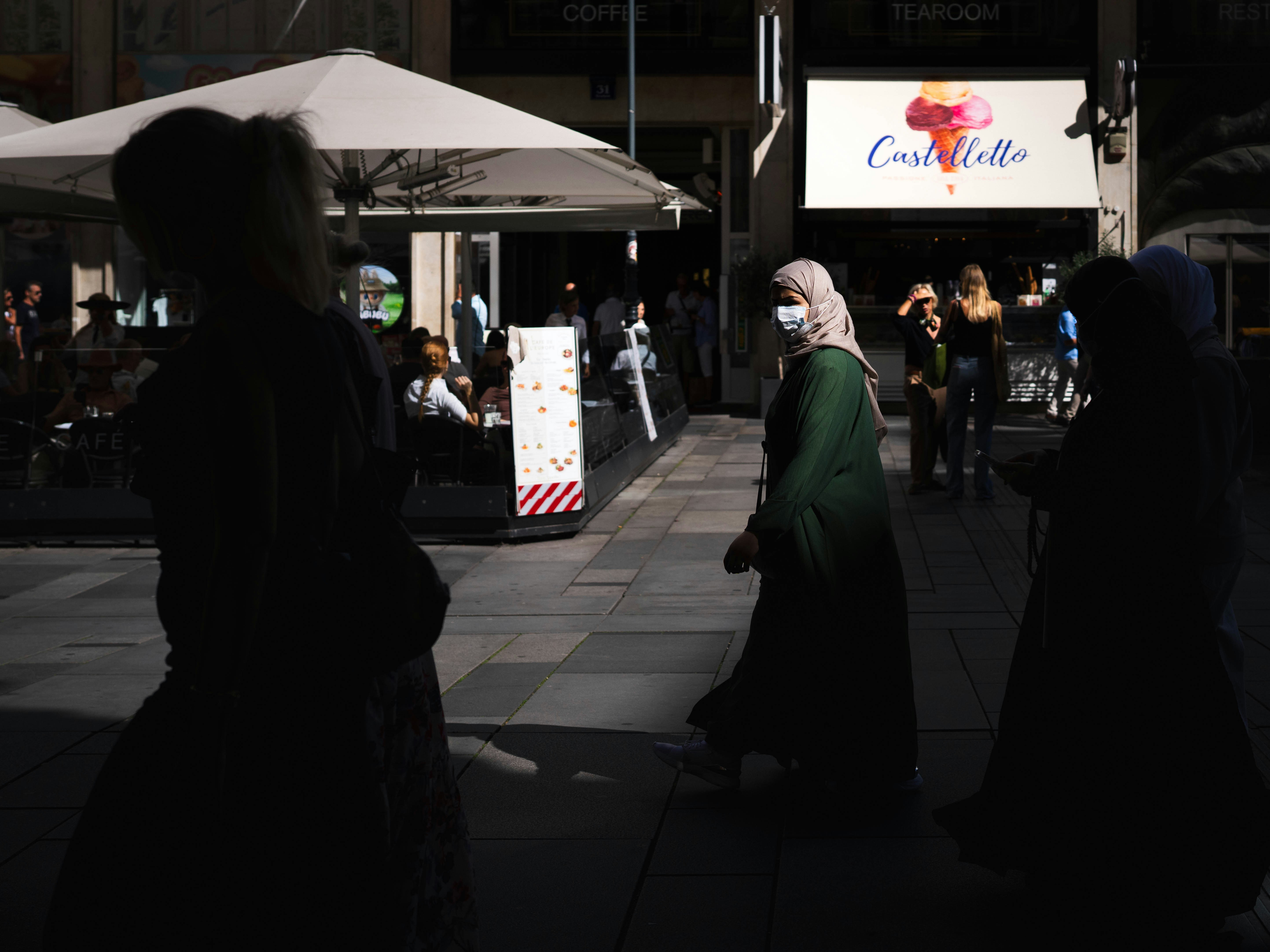 Urban Shadows: A Glimpse of Everyday Life
