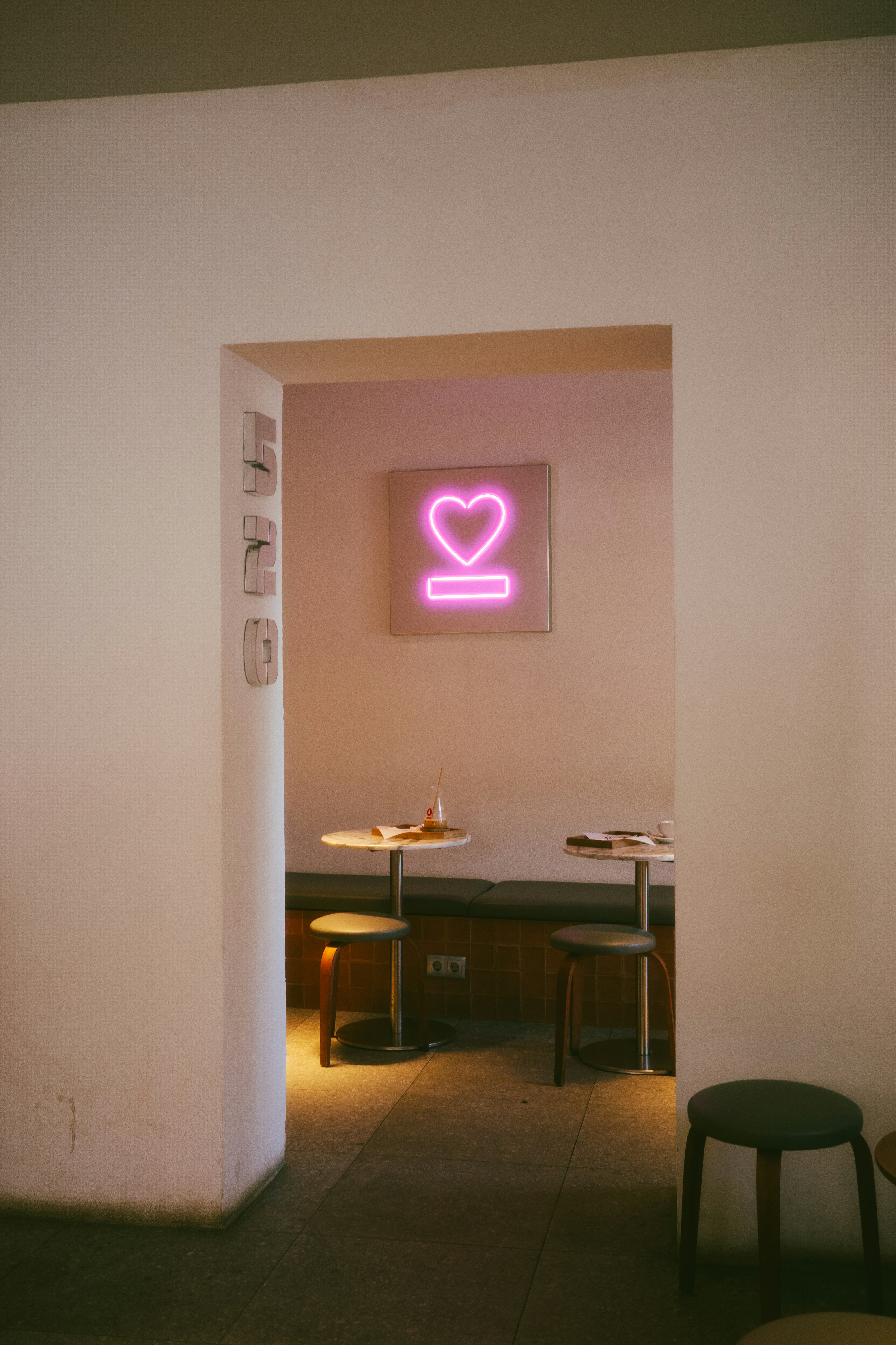 A Warm Embrace of Neon and Minimalism