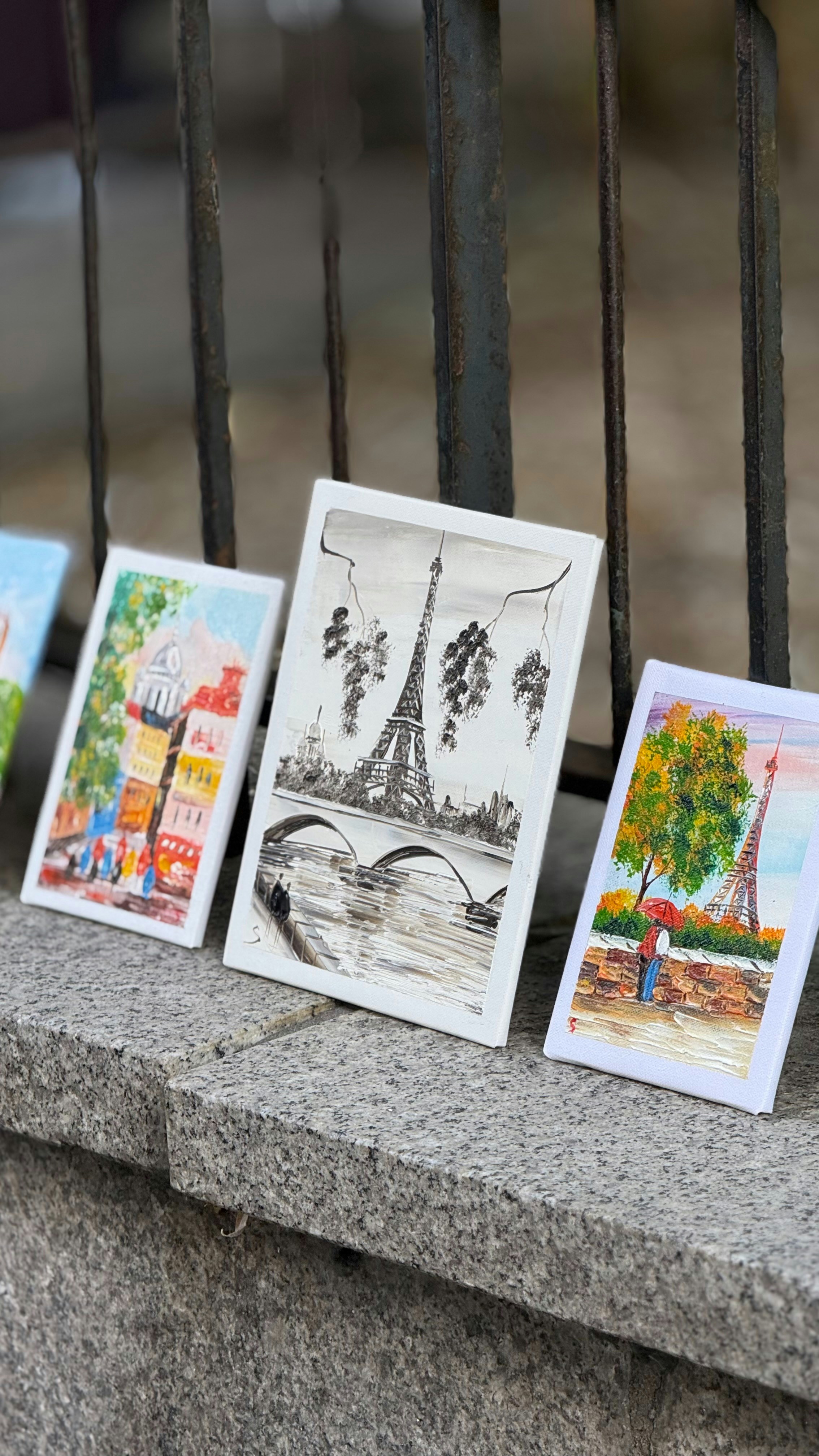 Artistic Echoes of the Eiffel Tower
