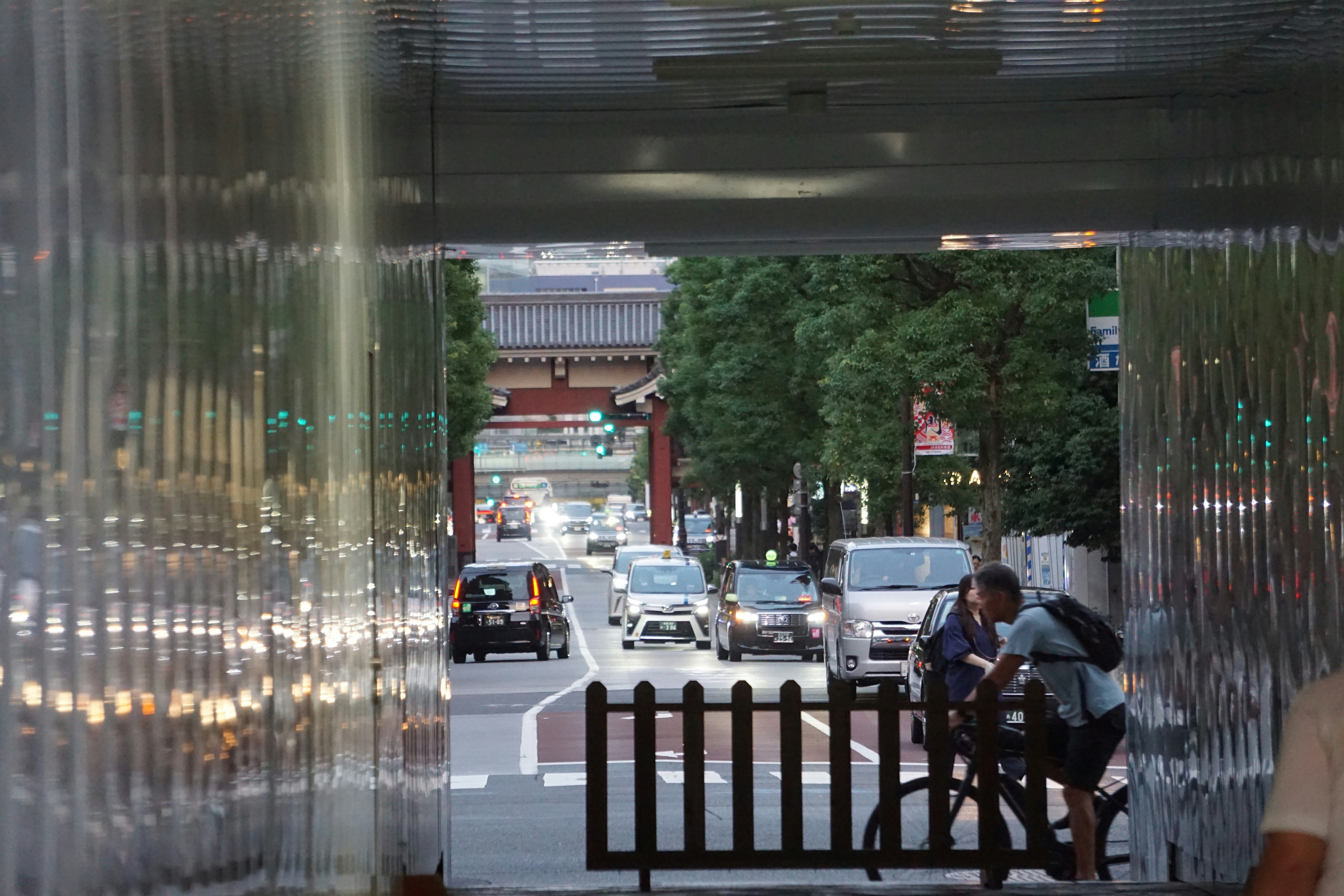 Through the Urban Veil: A Glimpse of City Life