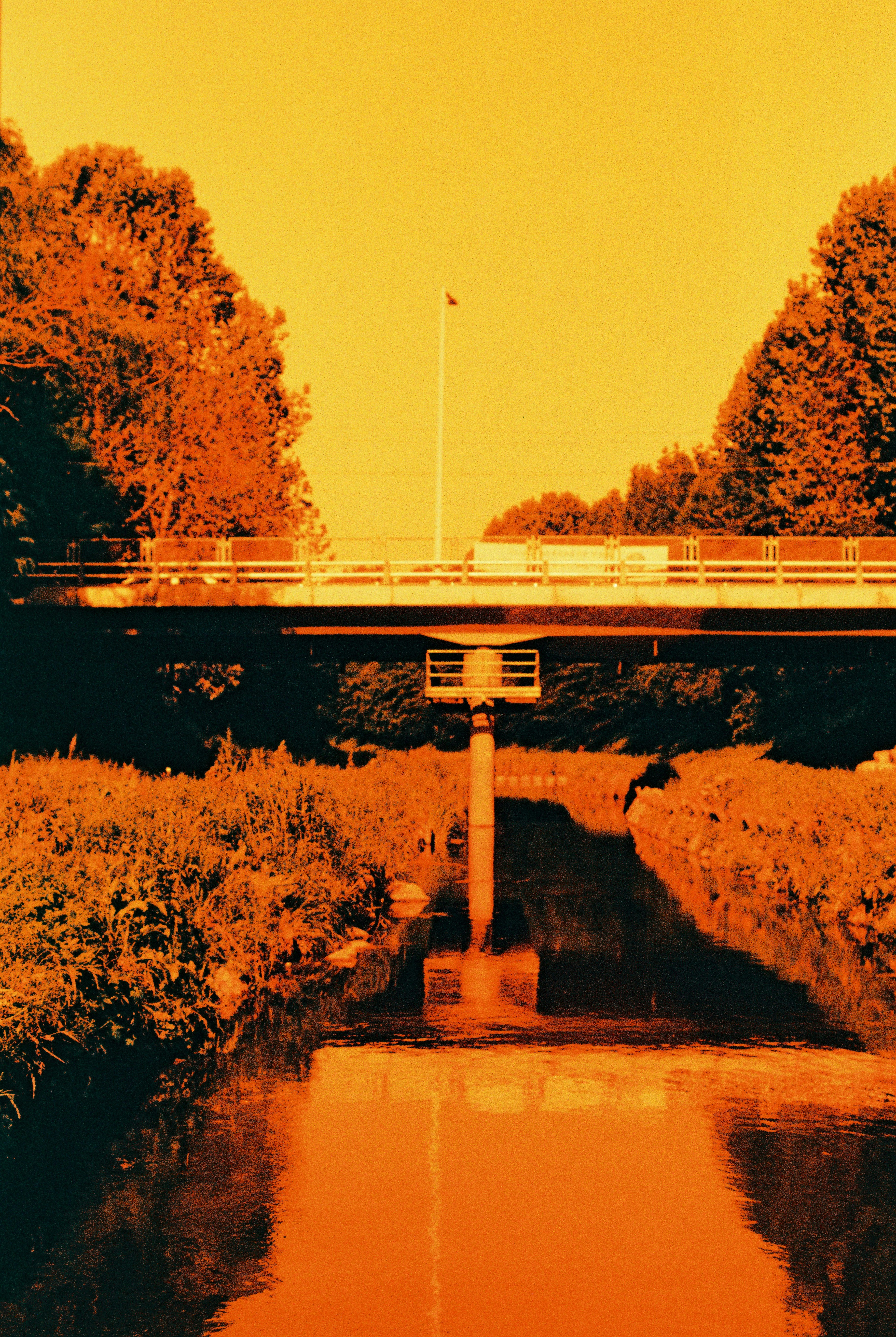 Reflections of an Autumn Bridge