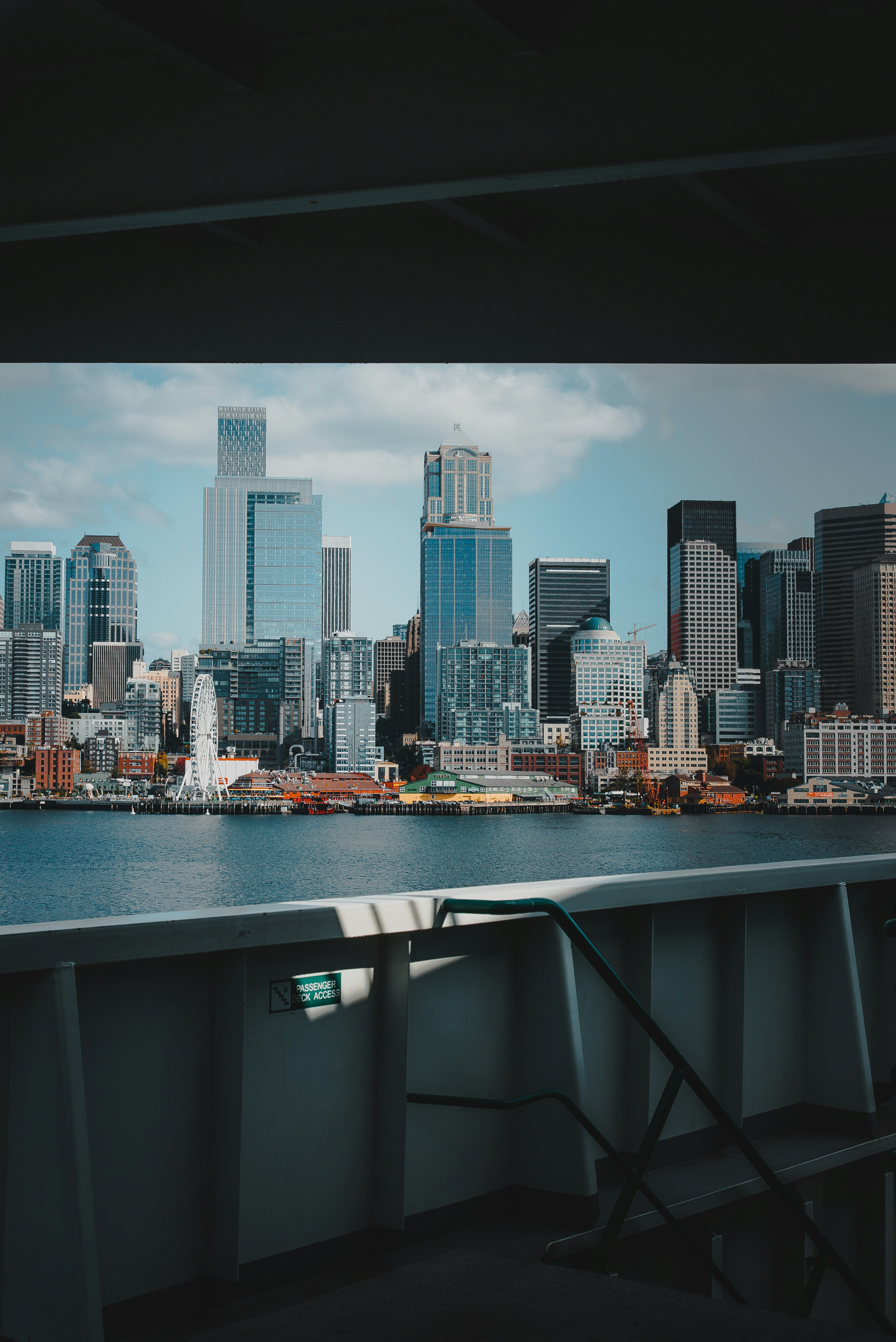 Urban Reflections: A Cityscape Framed