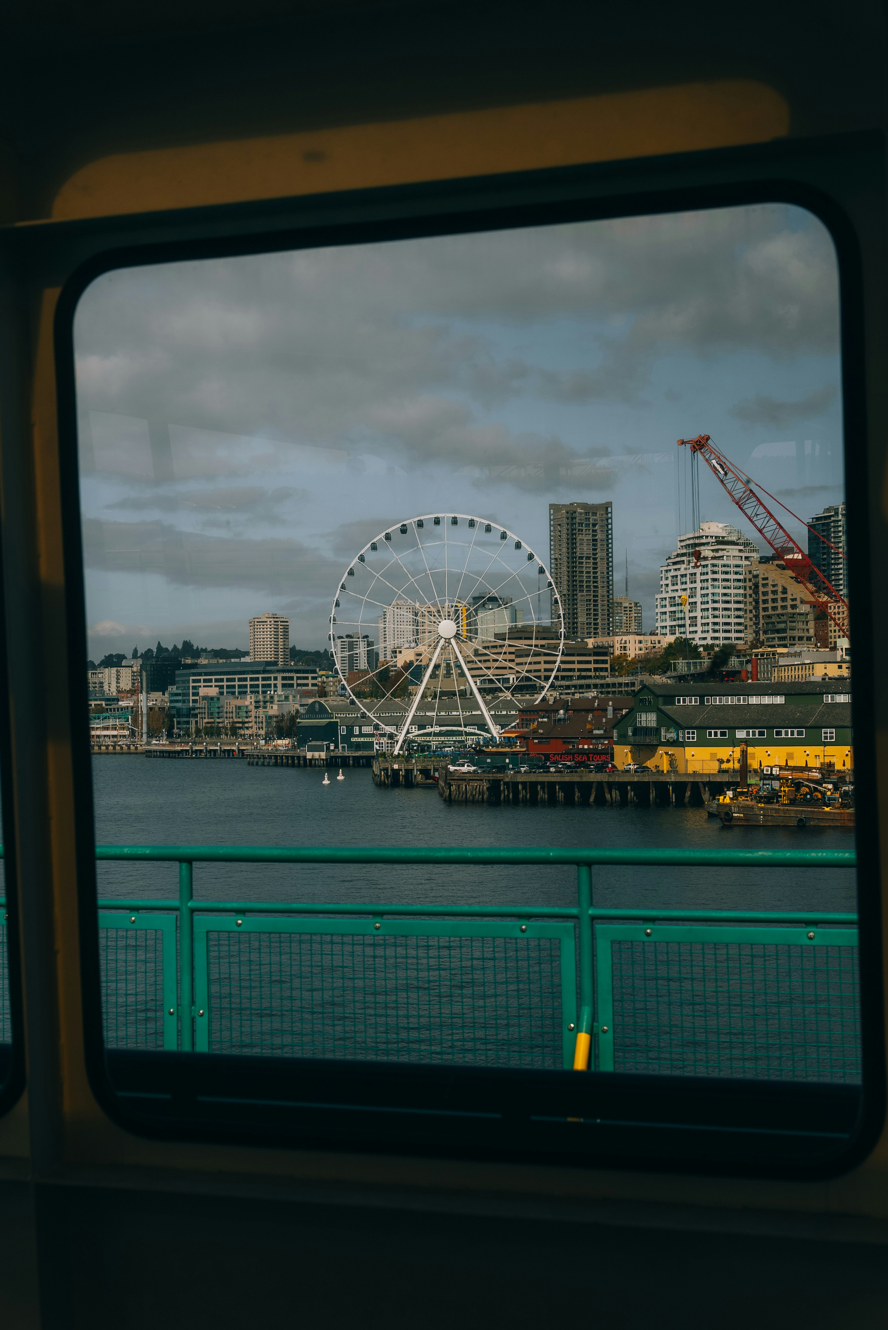 Urban Whirl: A Ride Above the Waterfront