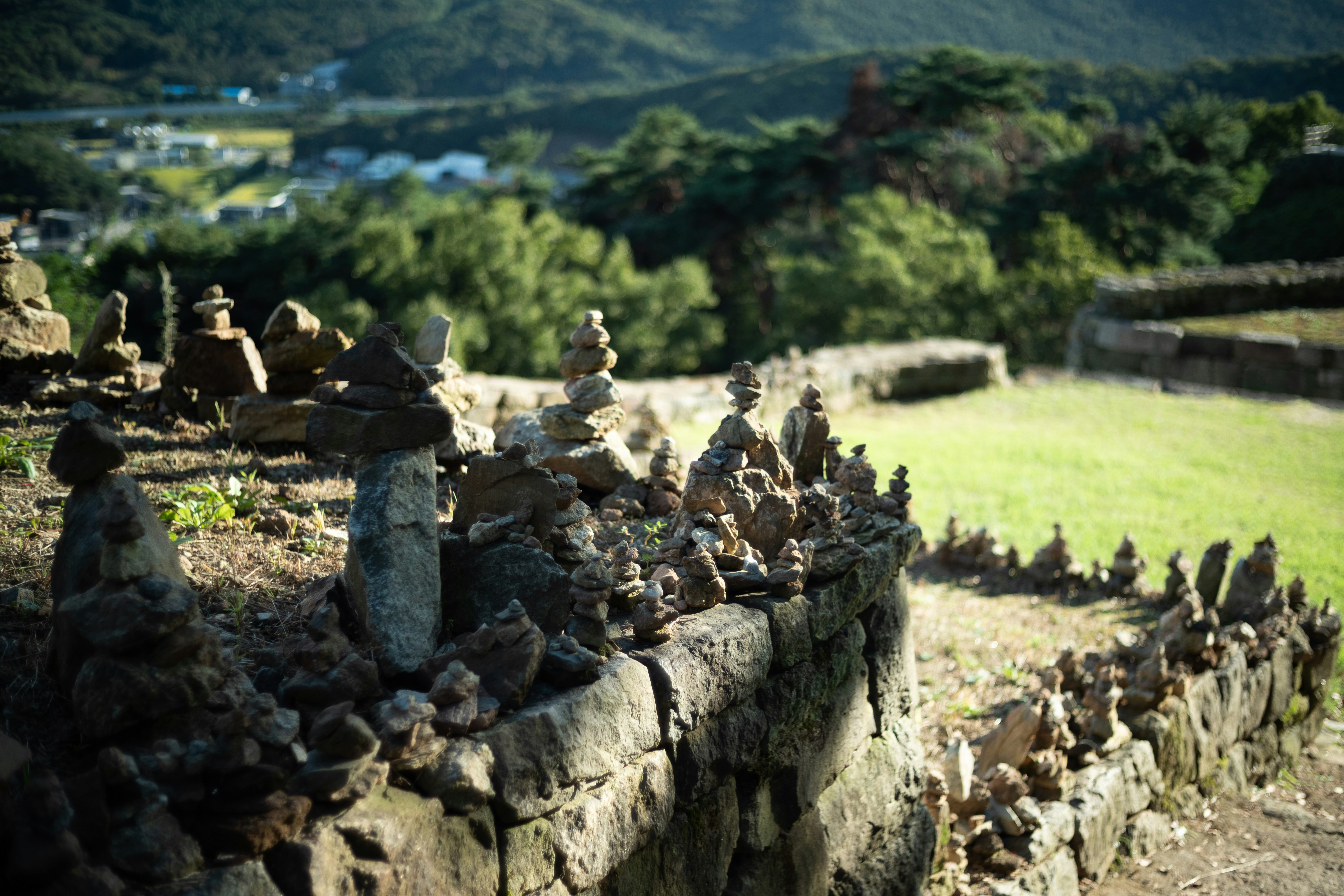 Whispers of Nature: A Stone Harmony