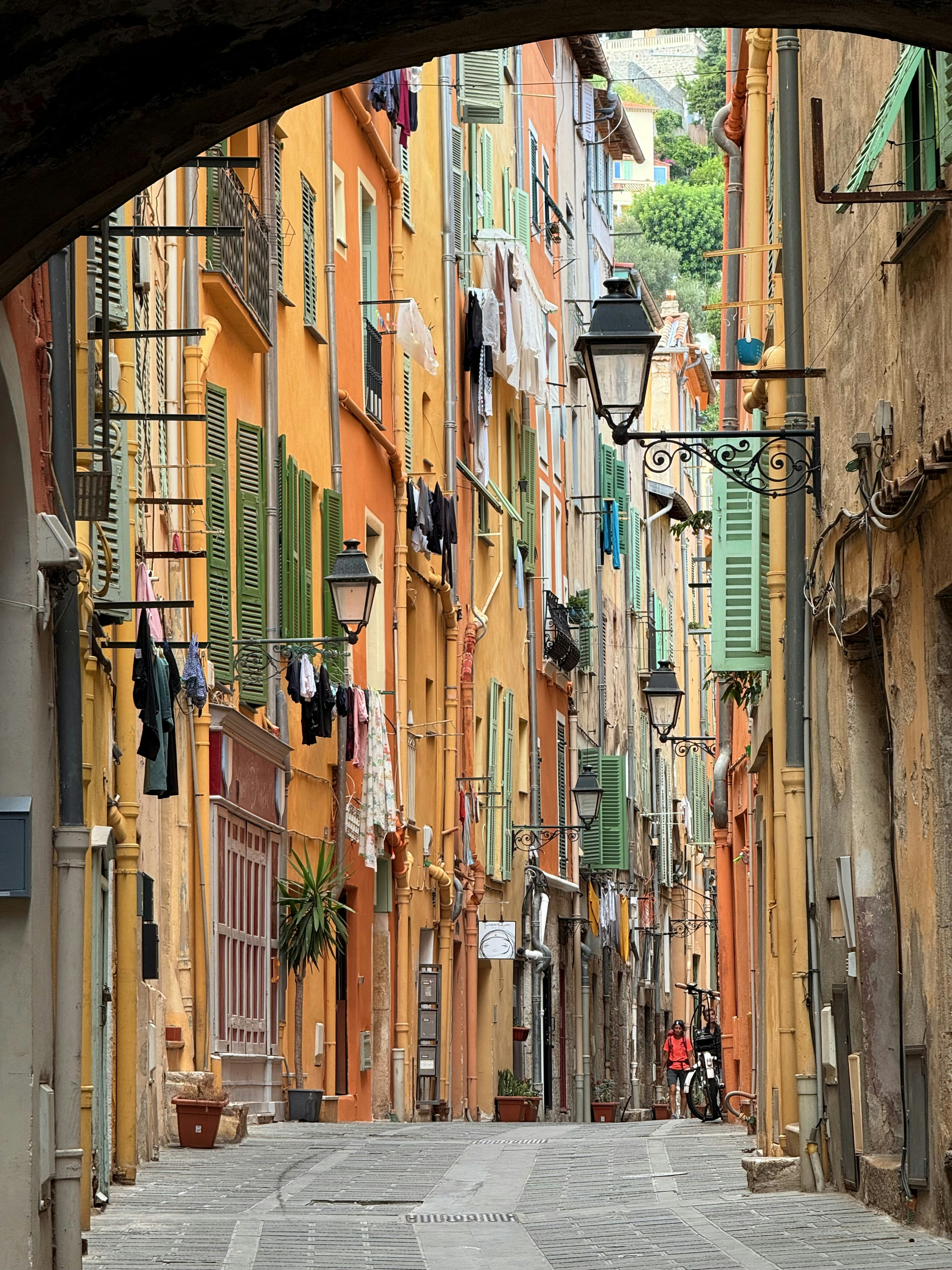Whispers of Color in a Hidden Alleyway