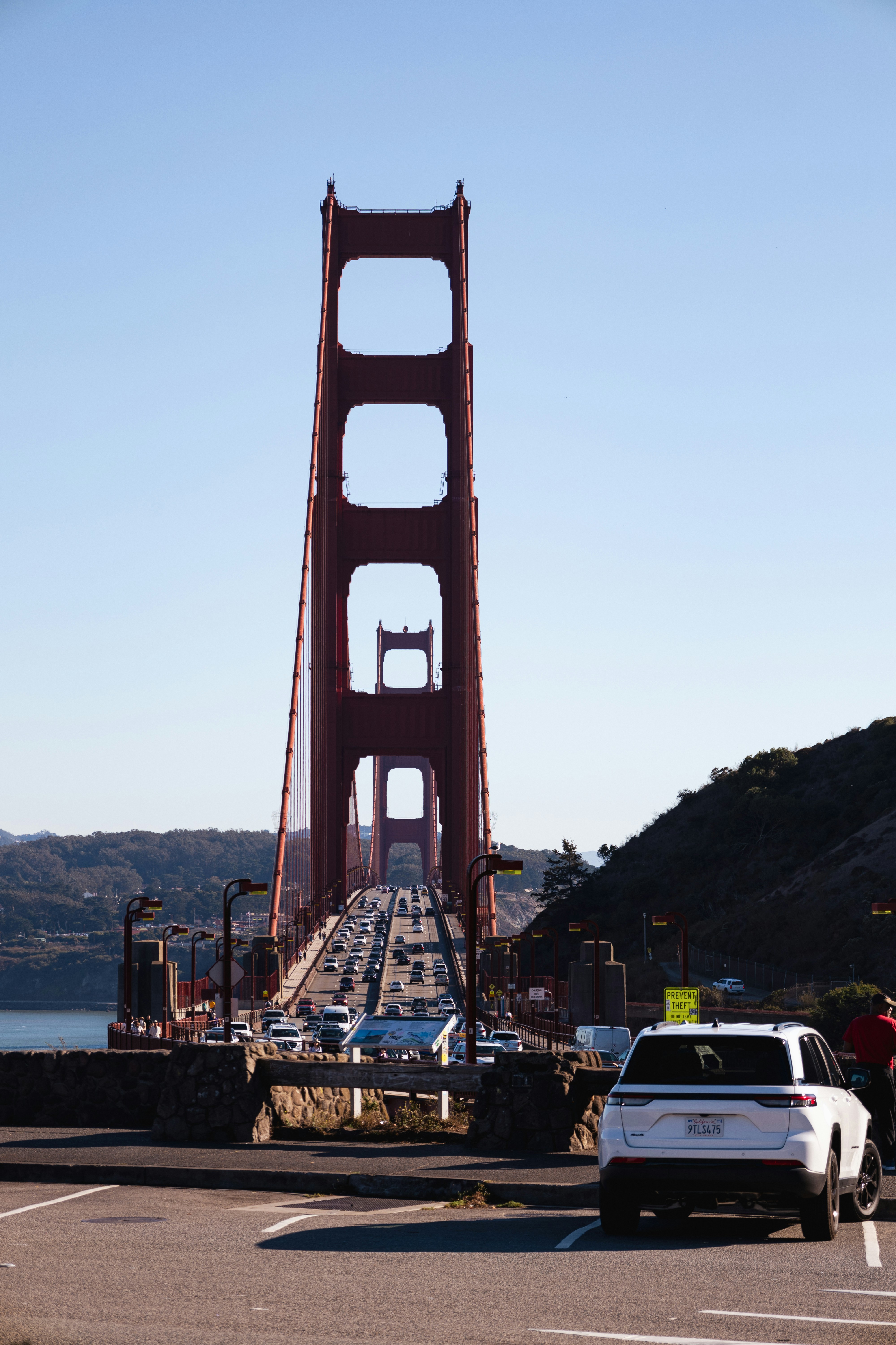 The Majestic Span: Golden Gate Bridge in Motion