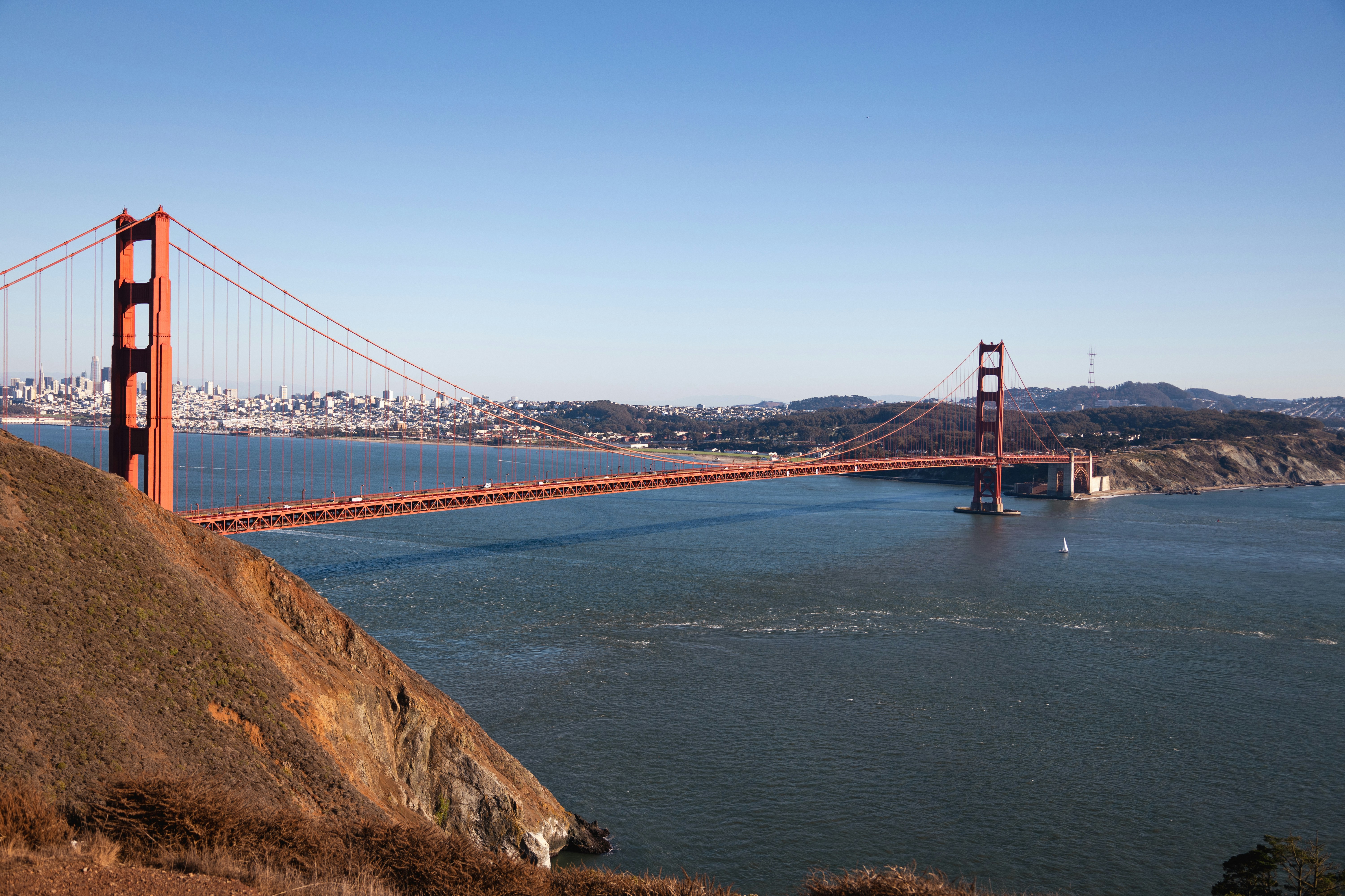 Bridging Horizons: The Golden Gate's Iconic Embrace