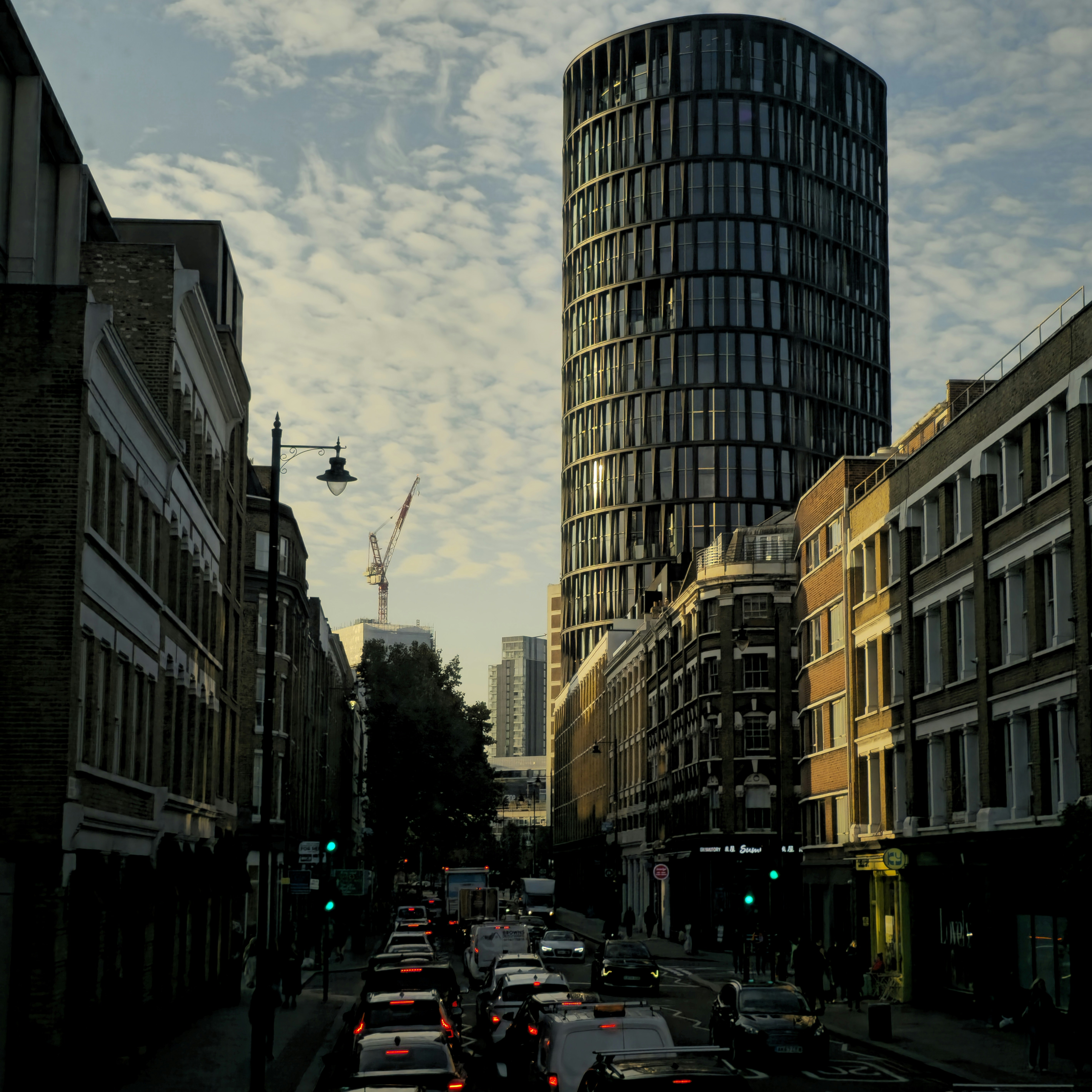 Urban Symphony: The Dance of Light and Structure