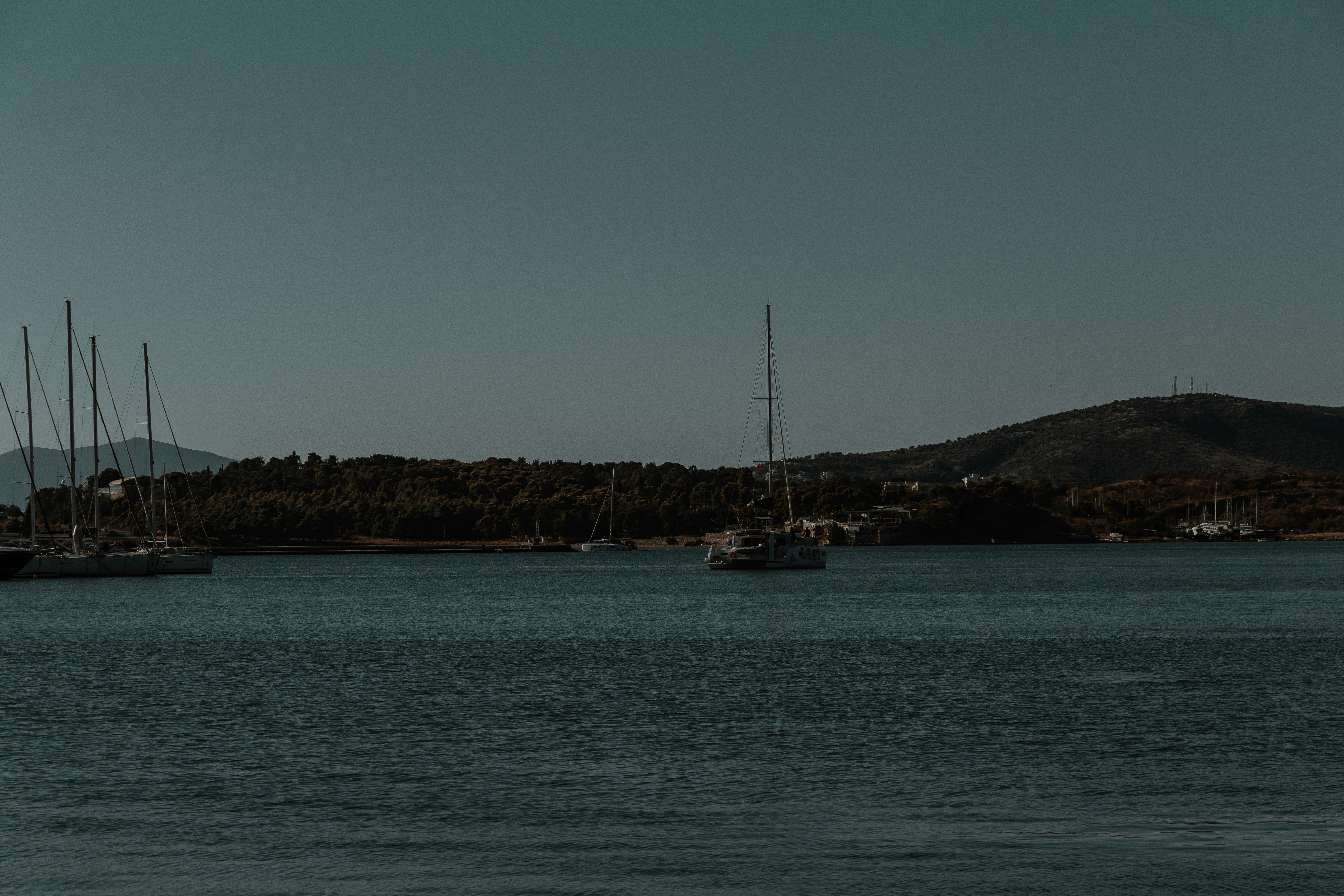 Serene Harbor at Dusk
