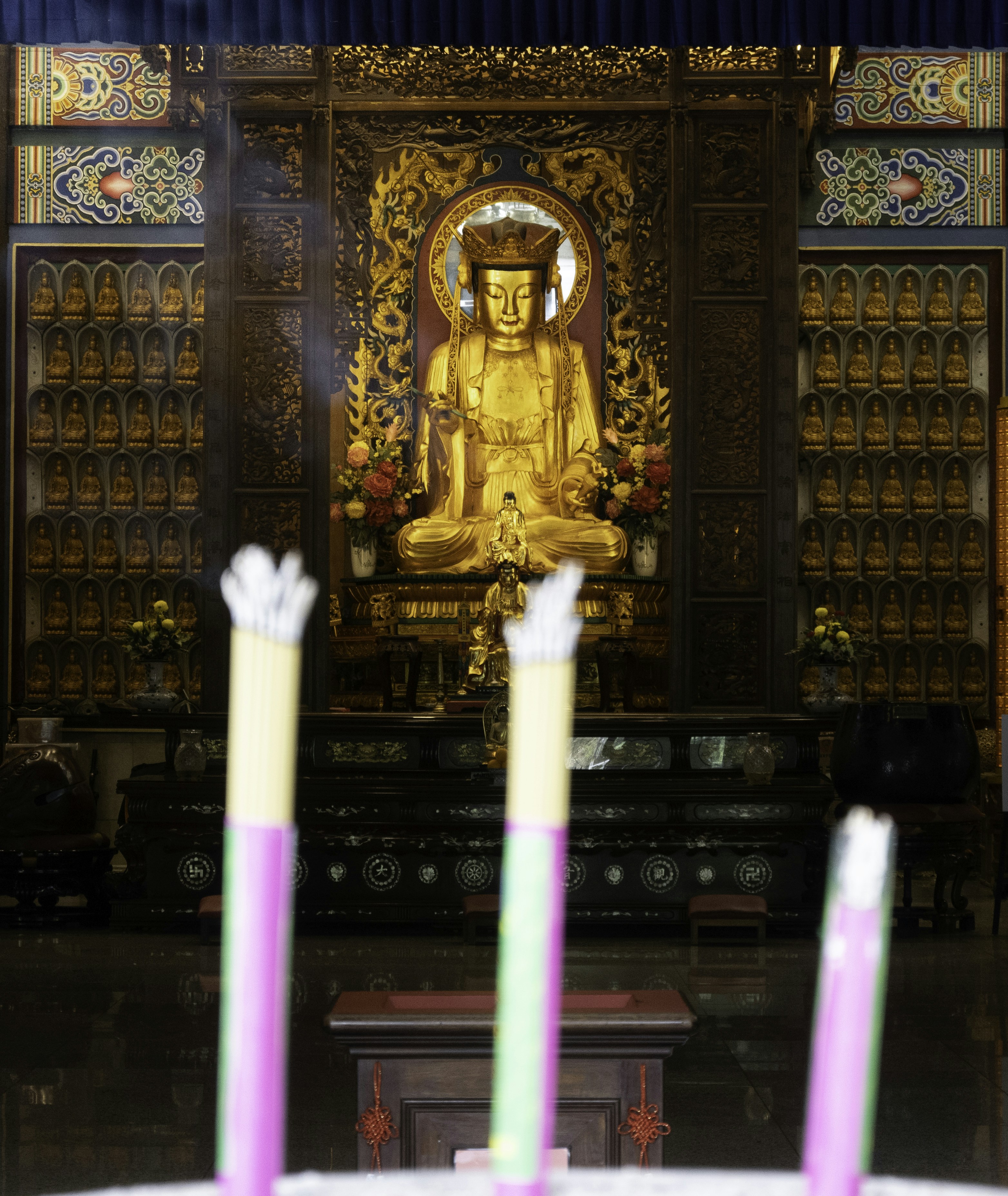 Golden Serenity: A Moment of Reflection