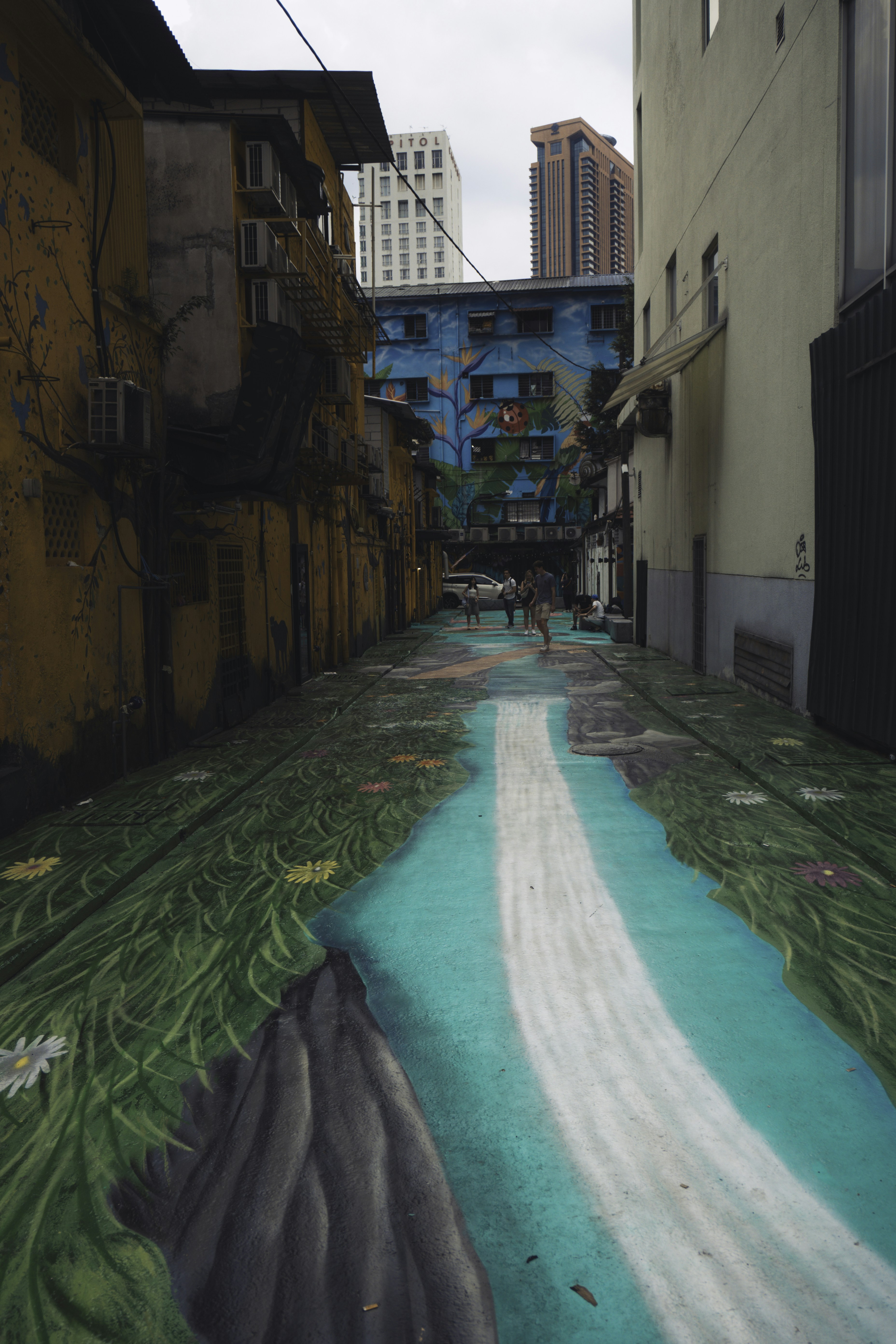 Street art in Kuala Lumpur