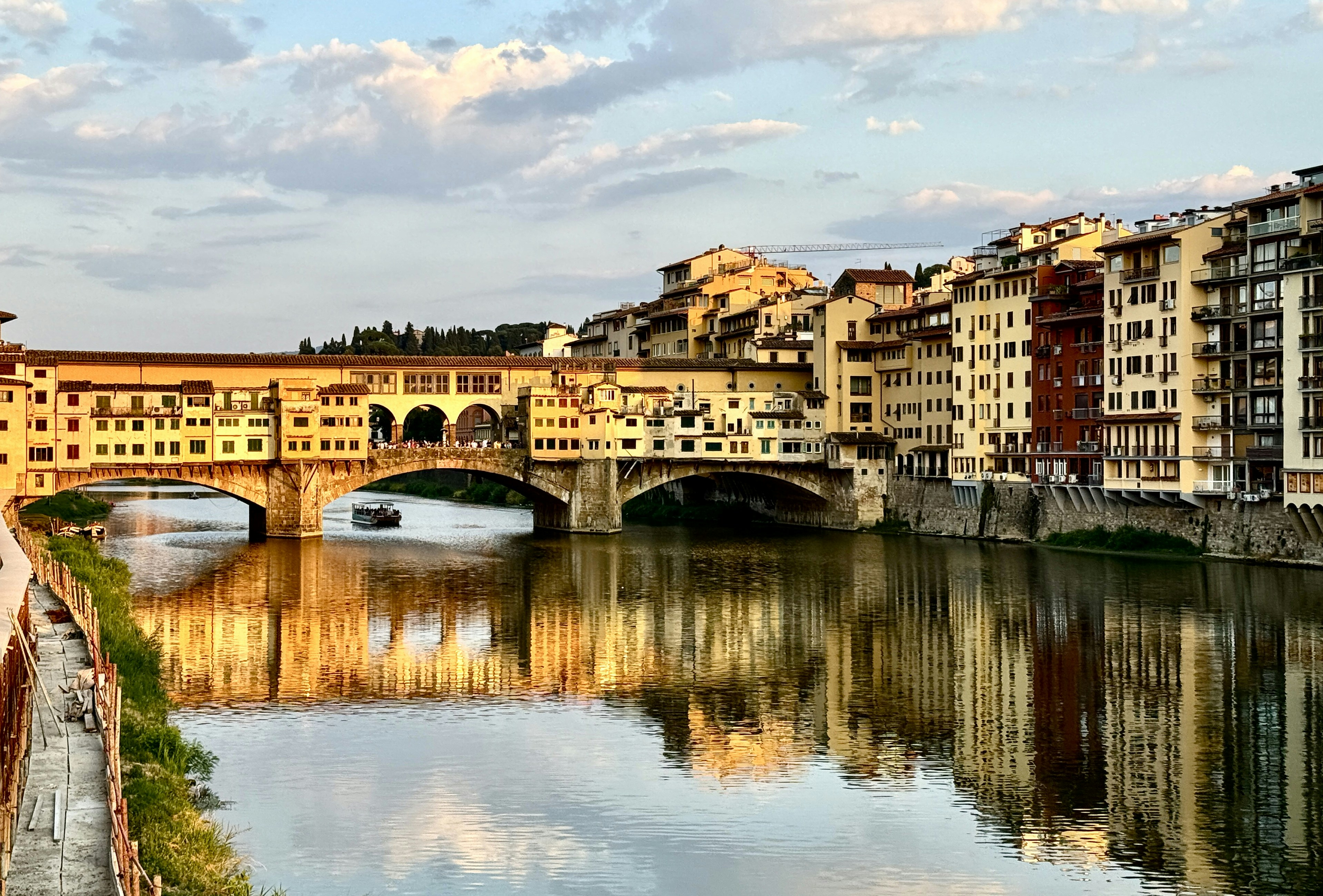 Reflections of History: The Ponte Vecchio at DuskAndreas Fickl